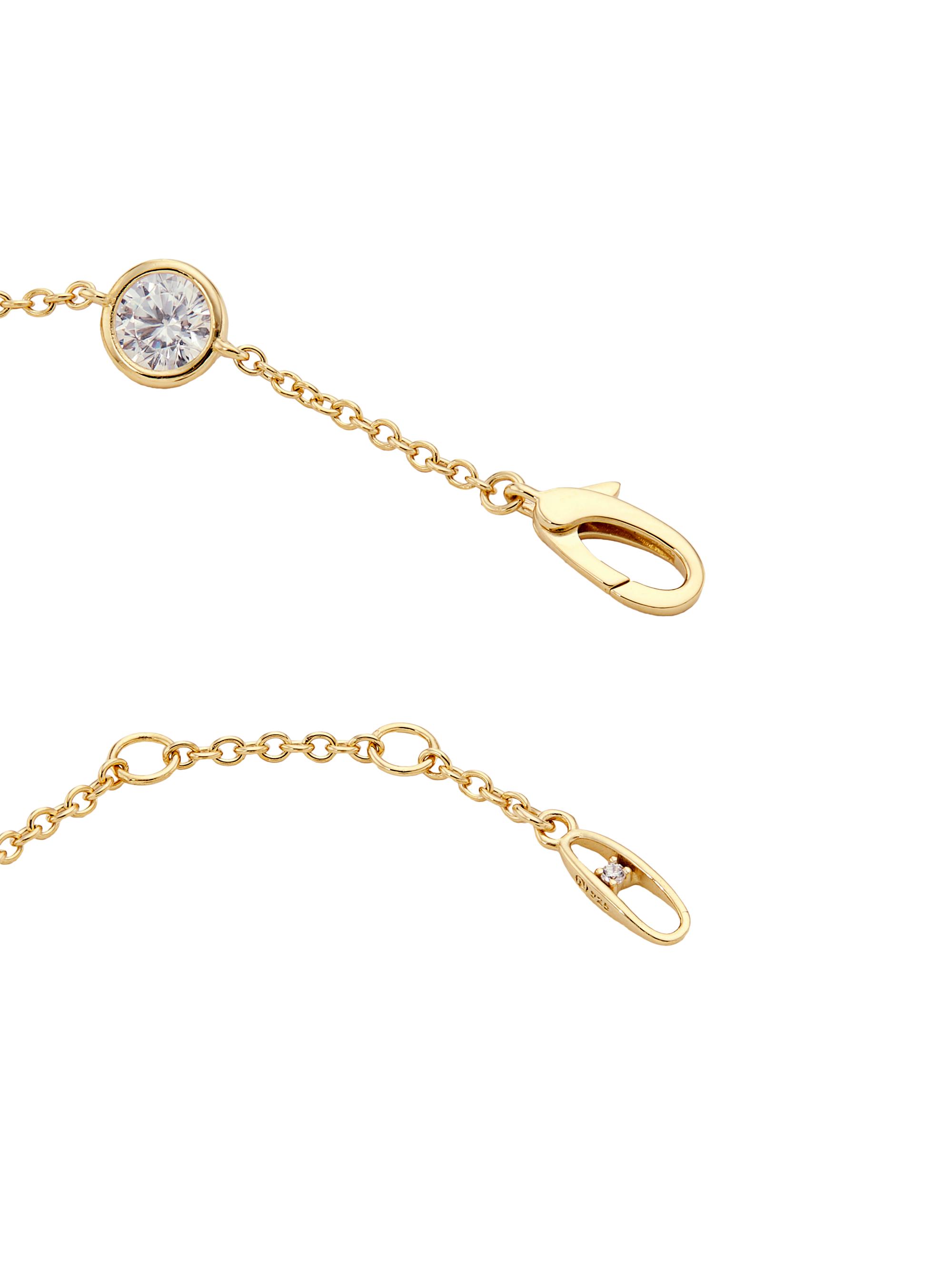 Adriana Orsini Elevate 18K-Gold-Plated Cubic Zirconia Classic Chain ...