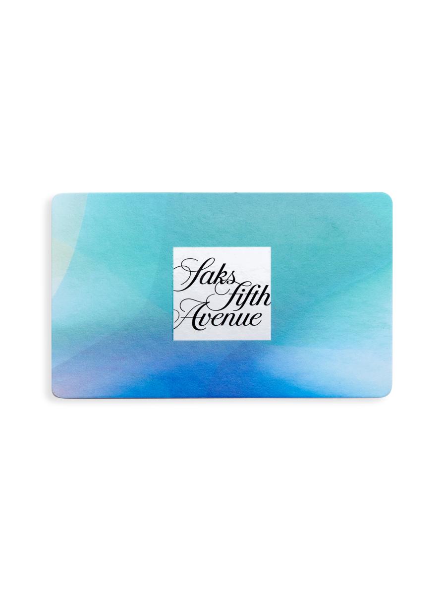 Saks Fifth Avenue Standard Iridescent Gift Card | Saks Fifth Avenue