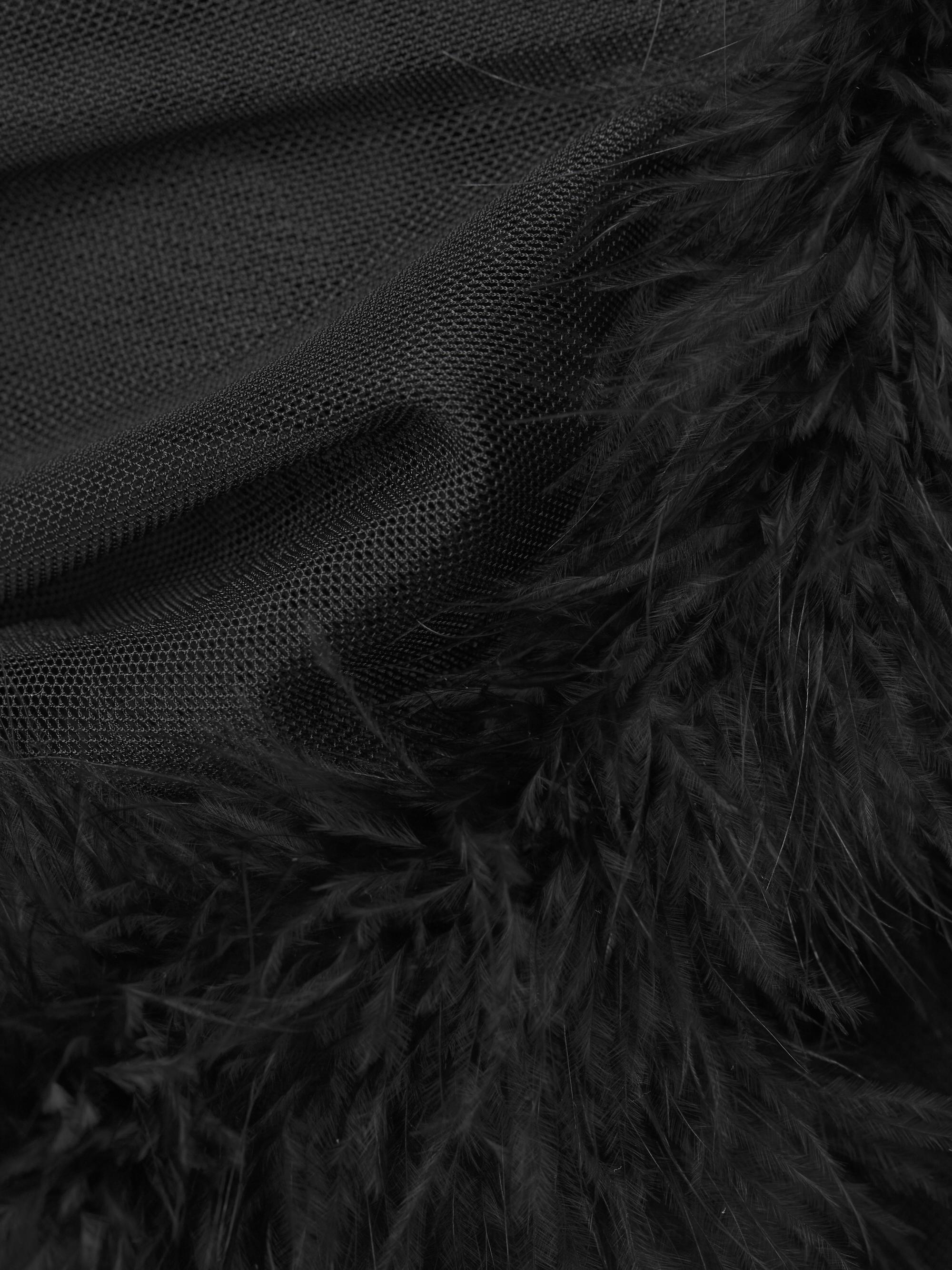 In Bloom Wrapper Boa Short Robe | Saks Fifth Avenue