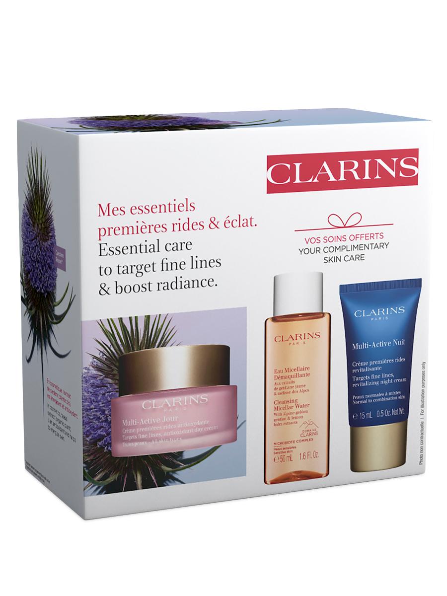 Clarins Limited-Edition Multi-Active 3-Piece Starter Kit | Saks Fifth ...