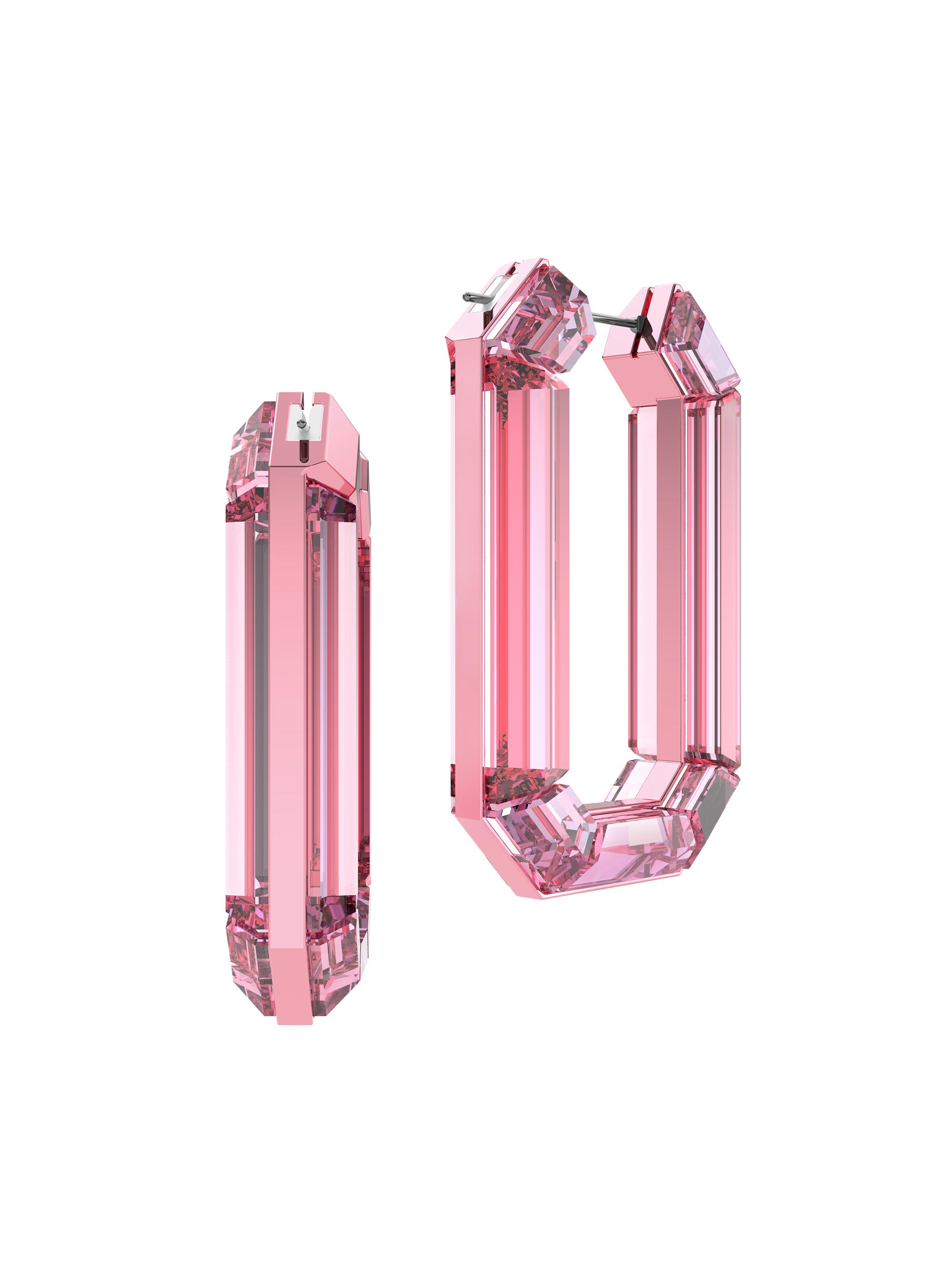 Swarovski Lucent Swarovski Crystal Hoop Earrings | Saks Fifth Avenue