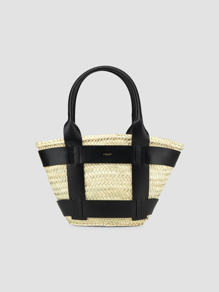 DeMellier Santorini Raffia Tote Bag | Saks Fifth Avenue