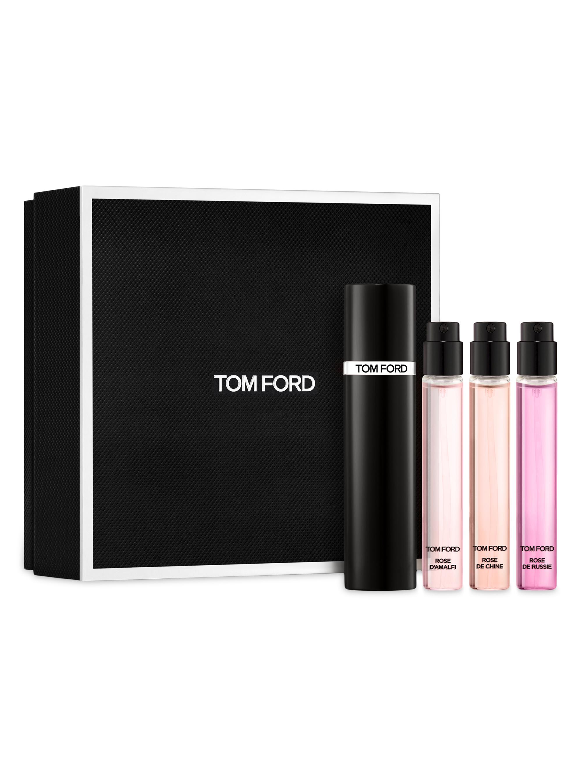 TOM FORD Private Blend Roses 3-Piece Fragrance Set & Atomizer | Saks ...