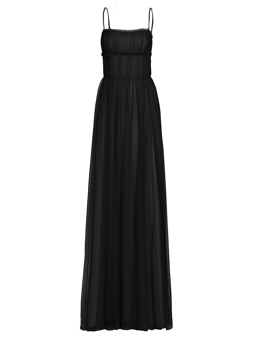 Shop Vera Wang Bride Manuela Tulle Cape Back Gown | Saks Shop Vera Wang Bride Manuela Tulle Cape Back Gown | Saks