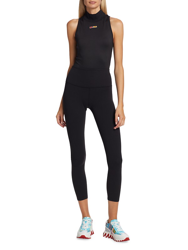 Shop Pyer Moss x Reebok Sleeveless Turtleneck Bodysuit Shop Pyer Moss x Reebok Sleeveless Turtleneck Bodysuit