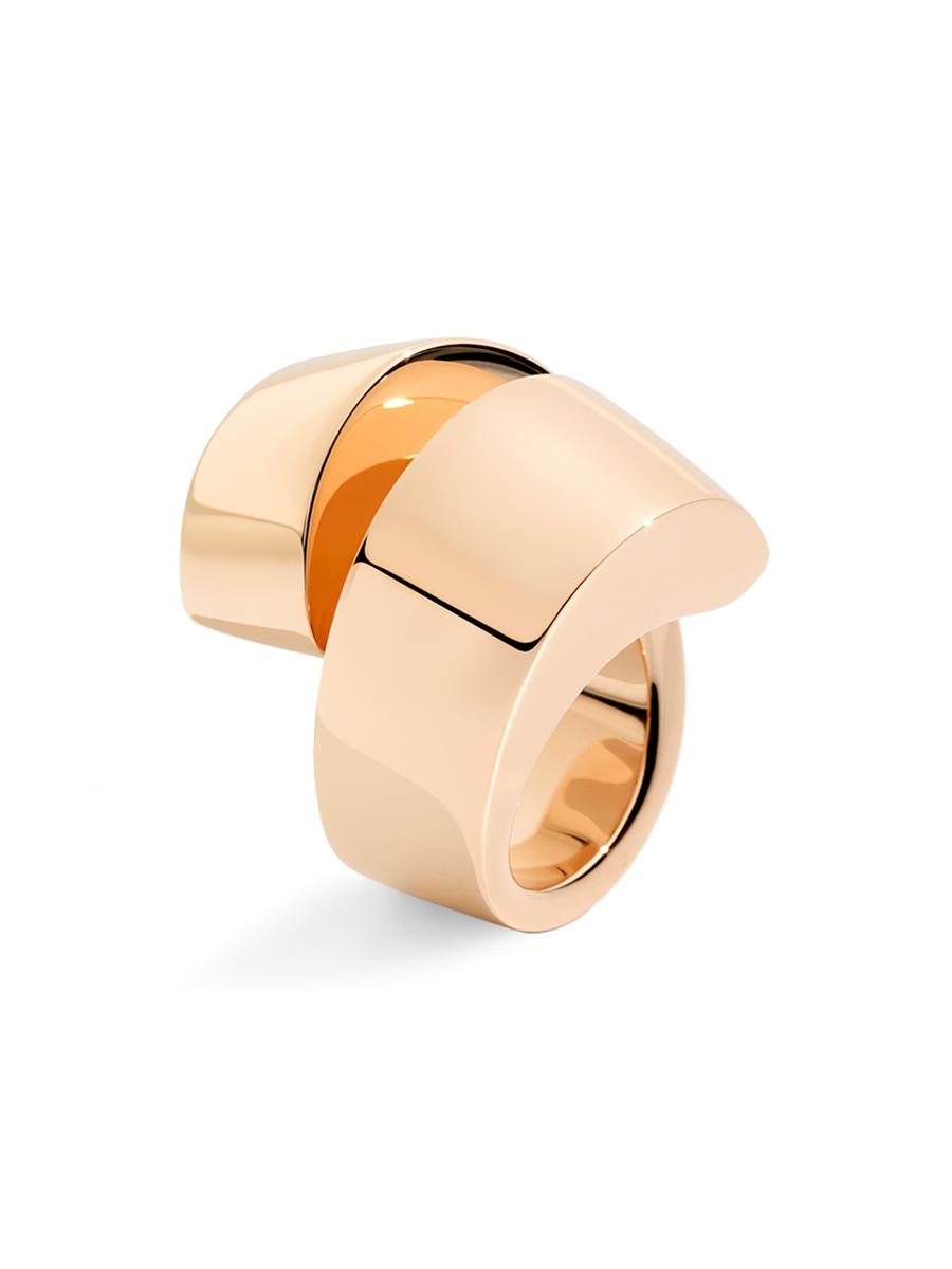 Vhernier Kiss 18K Rose Gold Ring | Saks Fifth Avenue