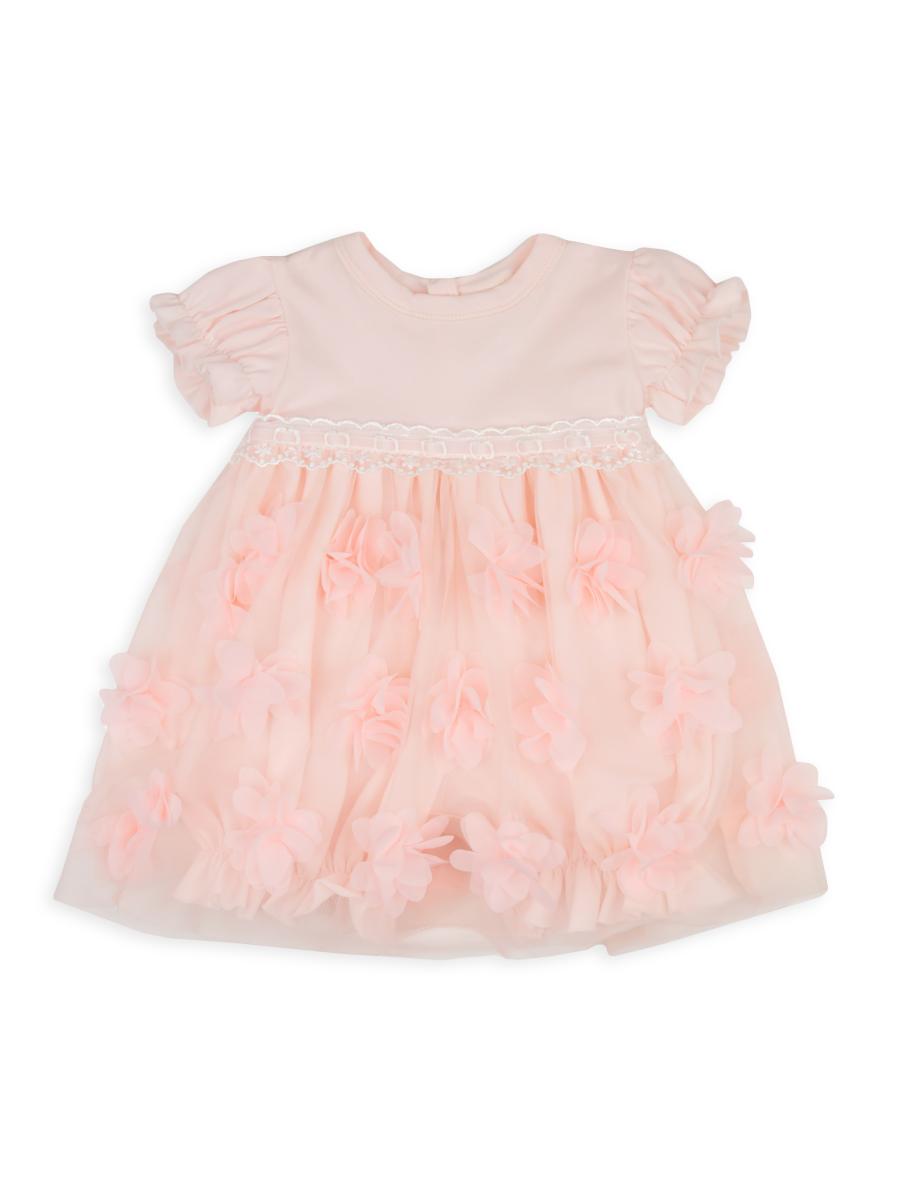 Haute Baby Baby Girl's Peach Blossom Floral Dress | Saks Fifth Avenue