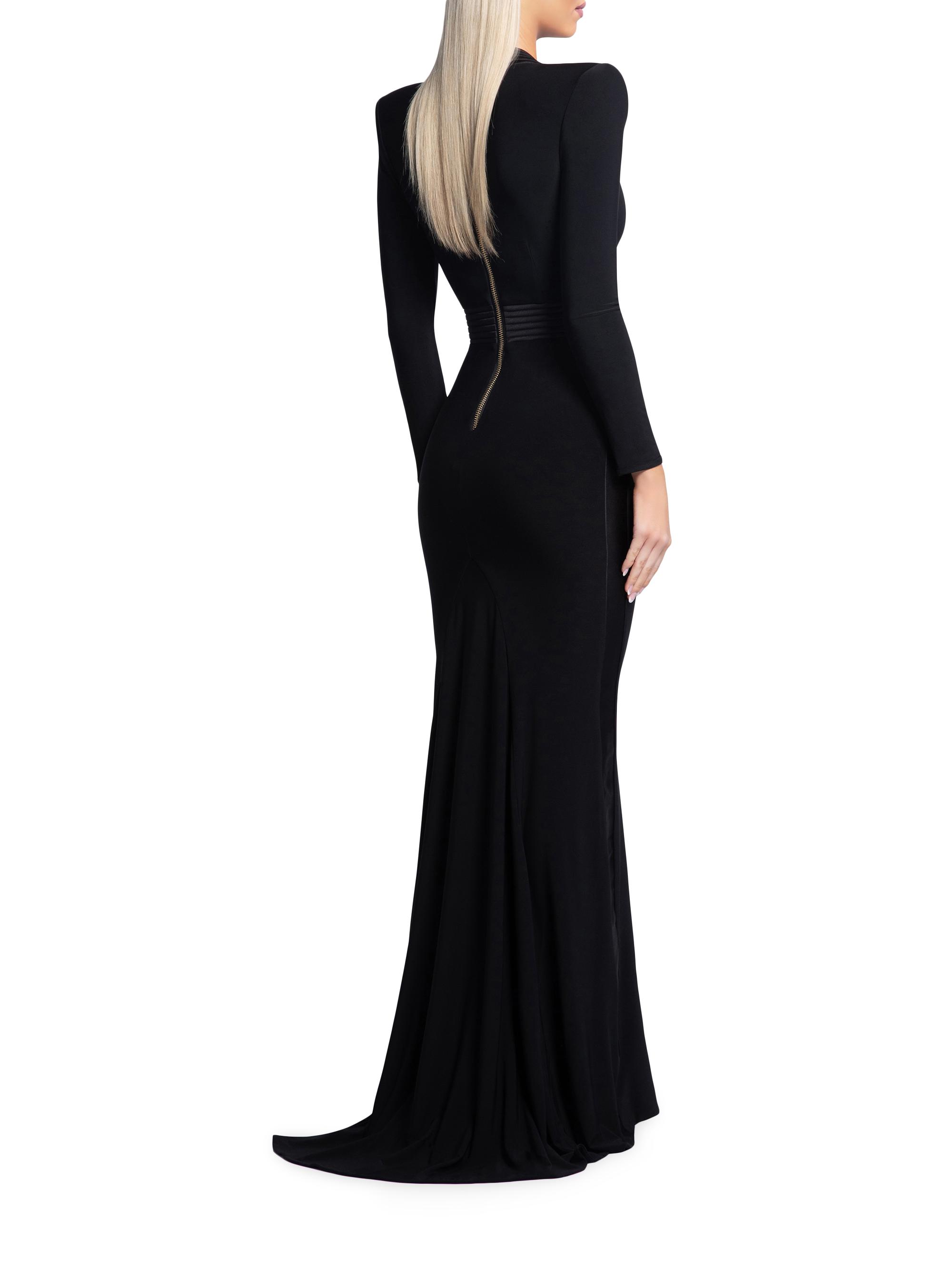 Zhivago Battle Lines The Heiress V-Neck Gown | Saks Fifth Avenue