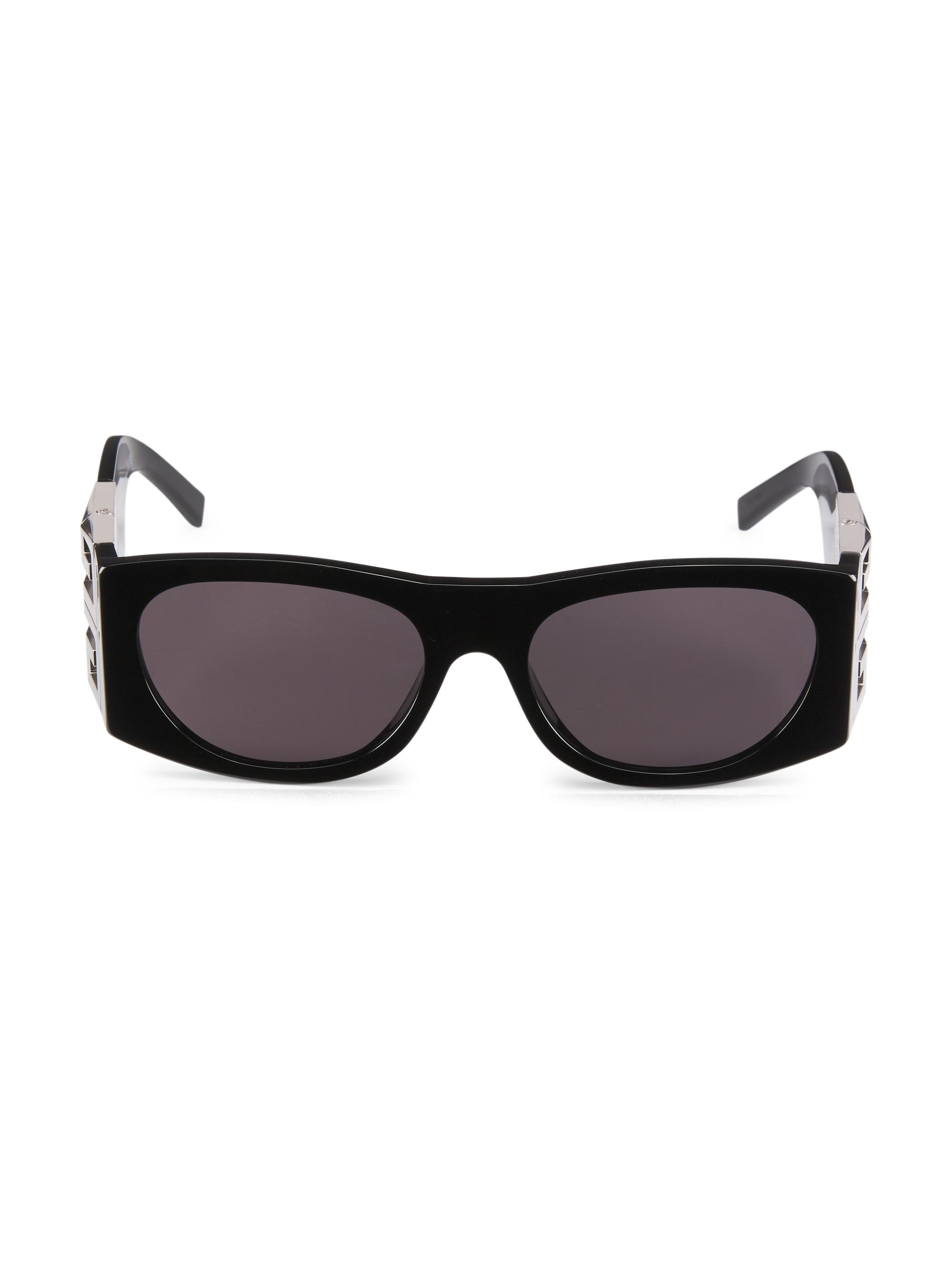 Givenchy 4G 56MM Rectangular Sunglasses | Saks Fifth Avenue