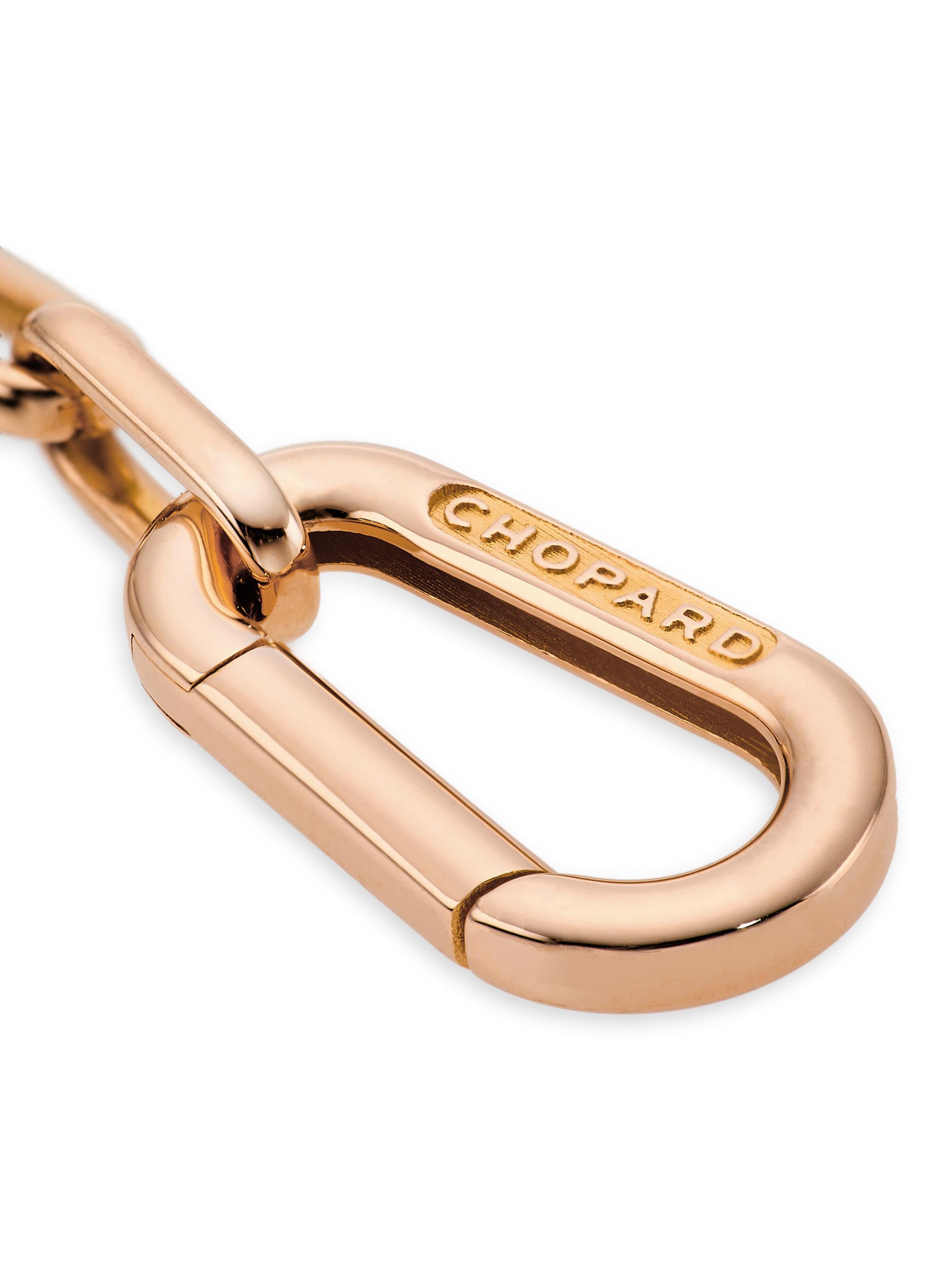 Chopard Les Chaines 18K Rose Gold Bracelet | Saks Fifth Avenue