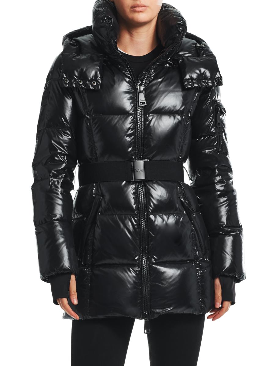 SAM. Soho Belted Down Mid-Length Puffer Jacket | Saks Fifth Avenue