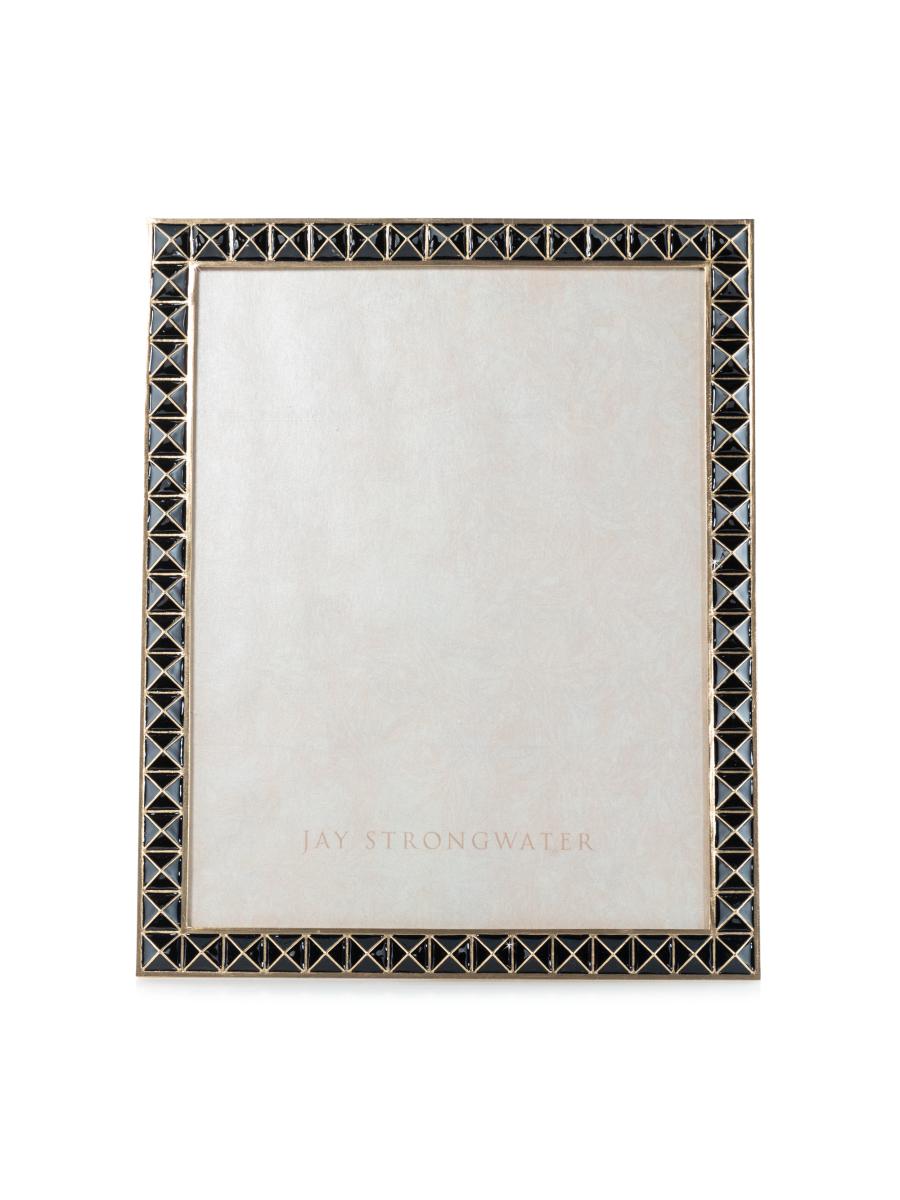 Jay Strongwater Pyramid Enamel Frame | Saks Fifth Avenue