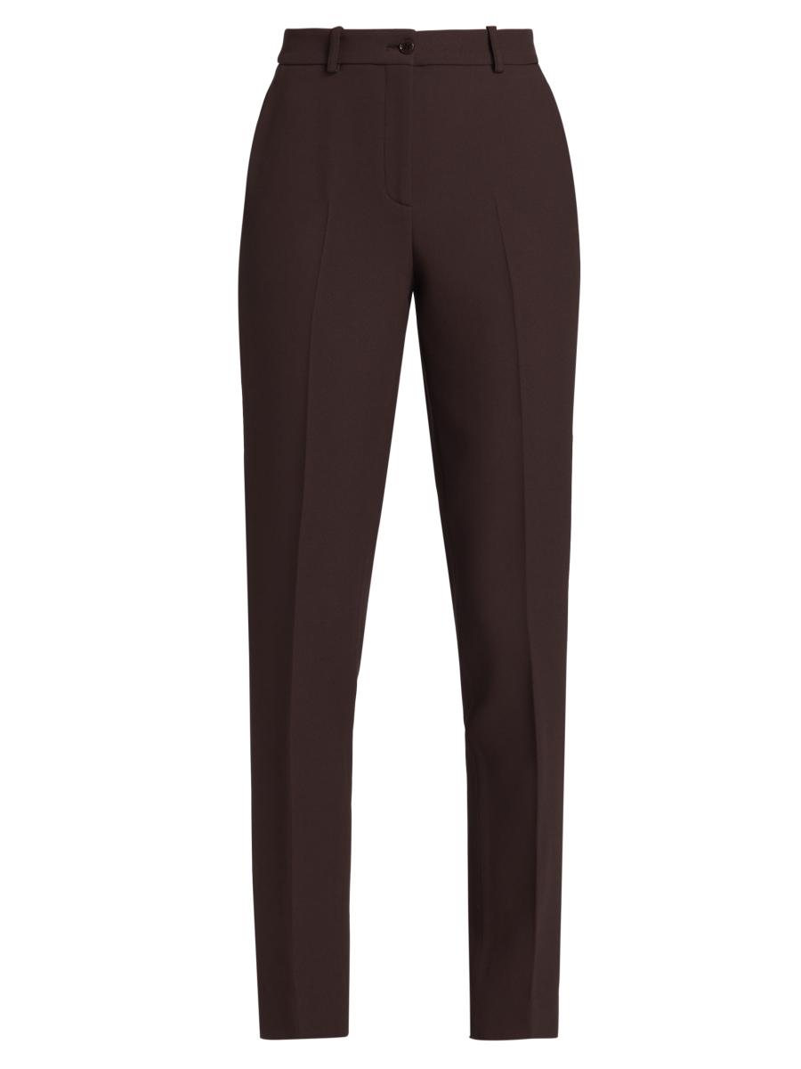 Michael Kors Collection Samantha Pleated Straight-Leg Pants | Saks ...