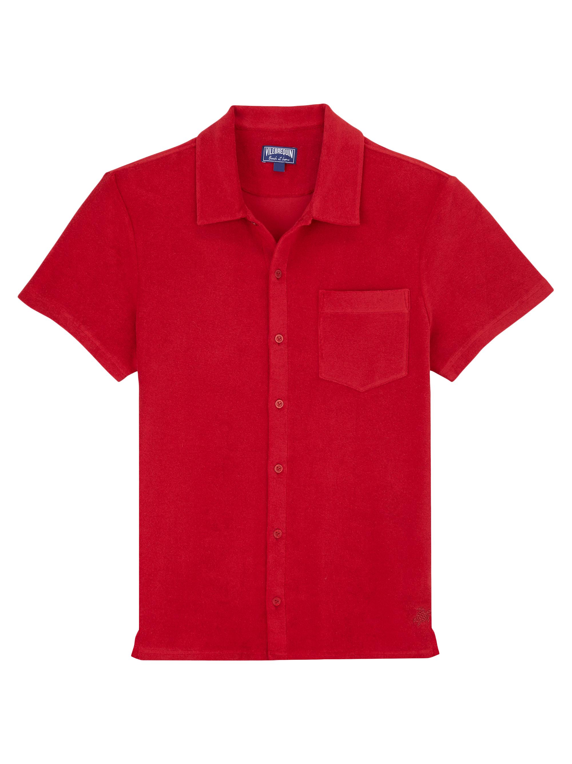 Vilebrequin Organic Cotton Terry Button-Up | Saks Fifth Avenue