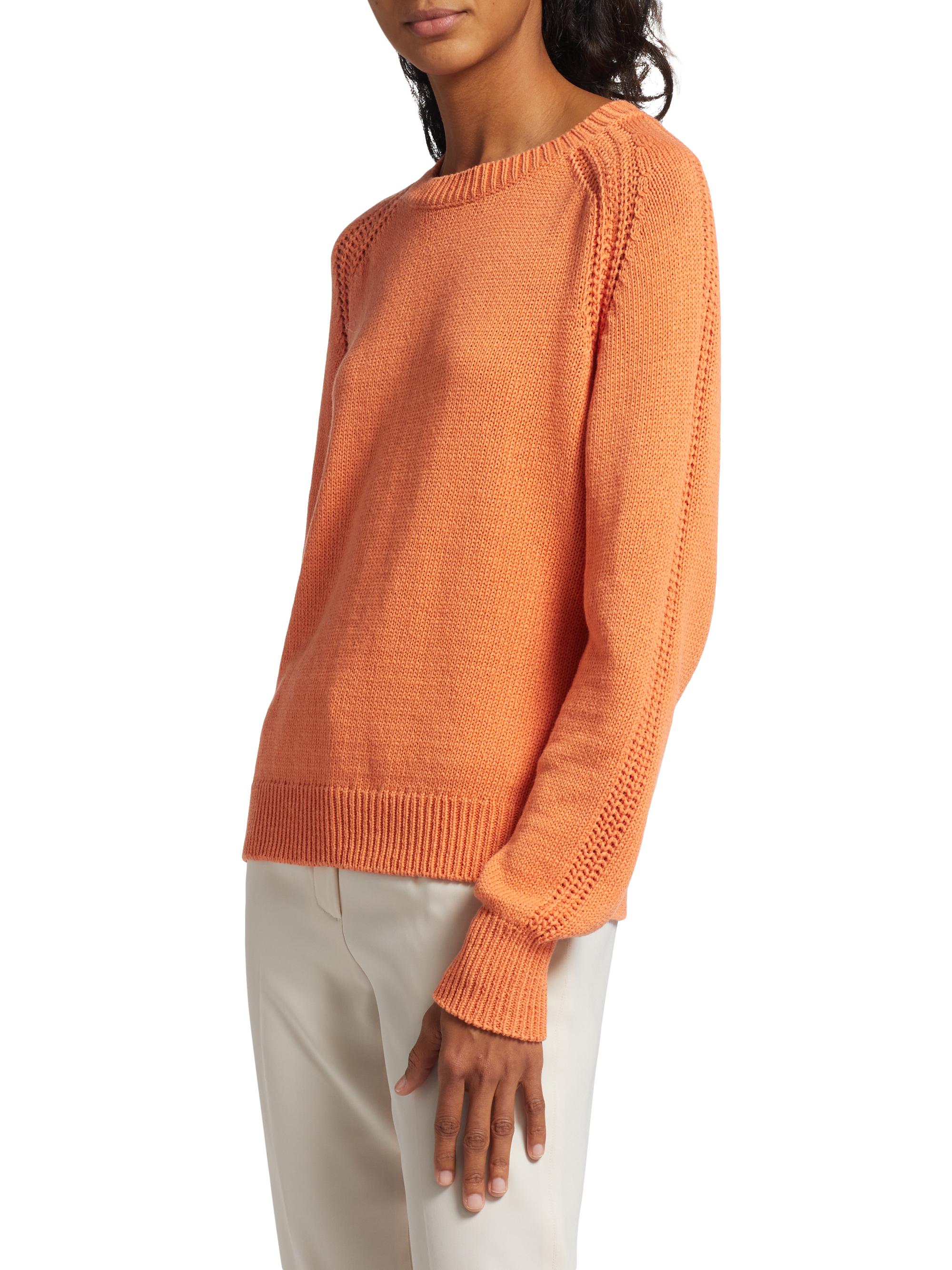 Saks Fifth Avenue COLLECTION Cotton Crewneck Sweater | Saks Fifth Avenue