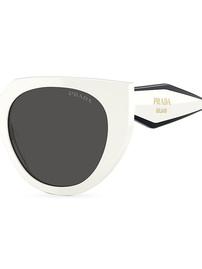 Shop Prada 52MM Cat-Eye Sunglasses | Saks Fifth Avenue Shop Prada 52MM Cat-Eye Sunglasses | Saks Fifth Avenue