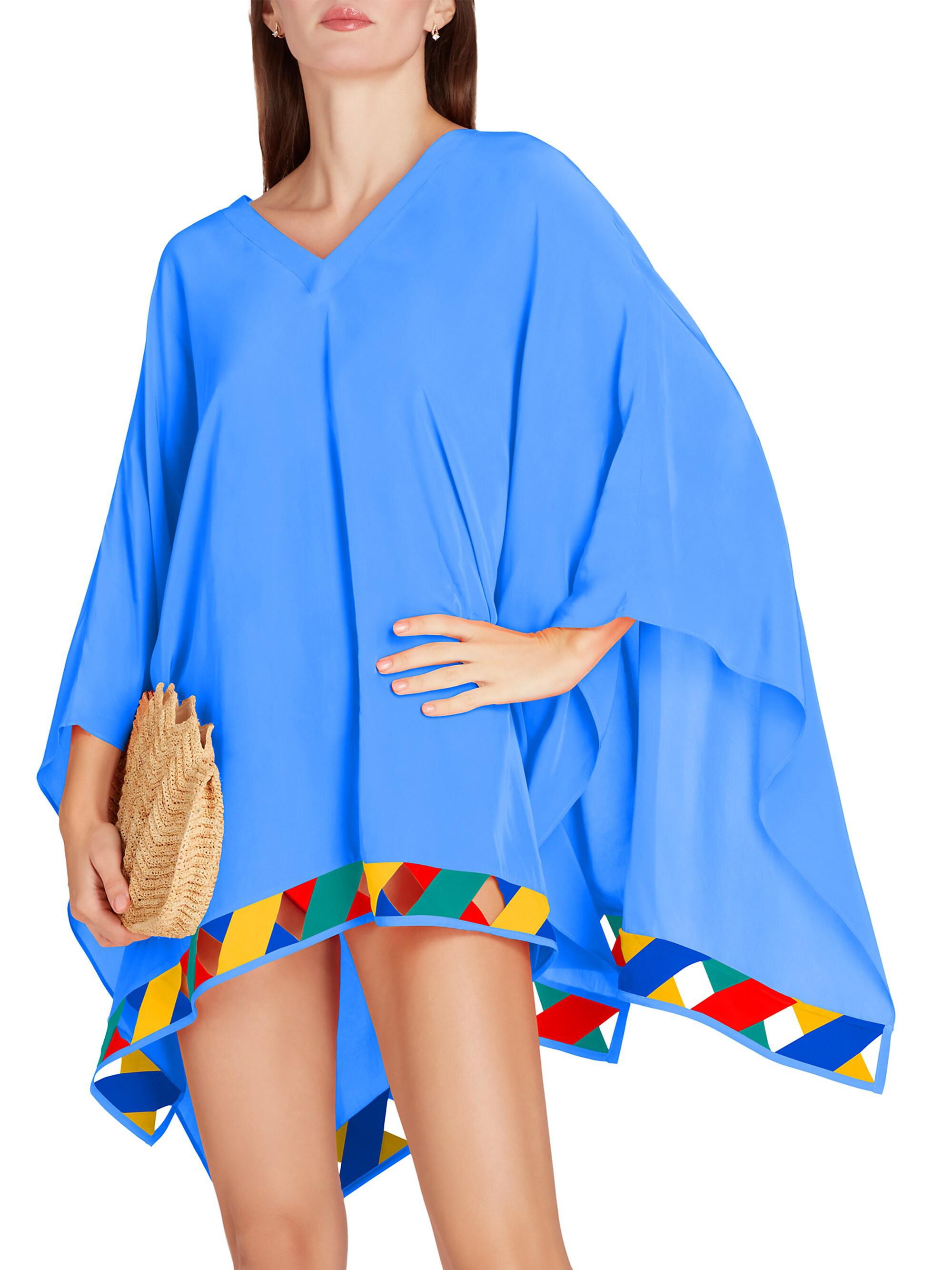 Valimare Tulum Poncho Coverup | Saks Fifth Avenue