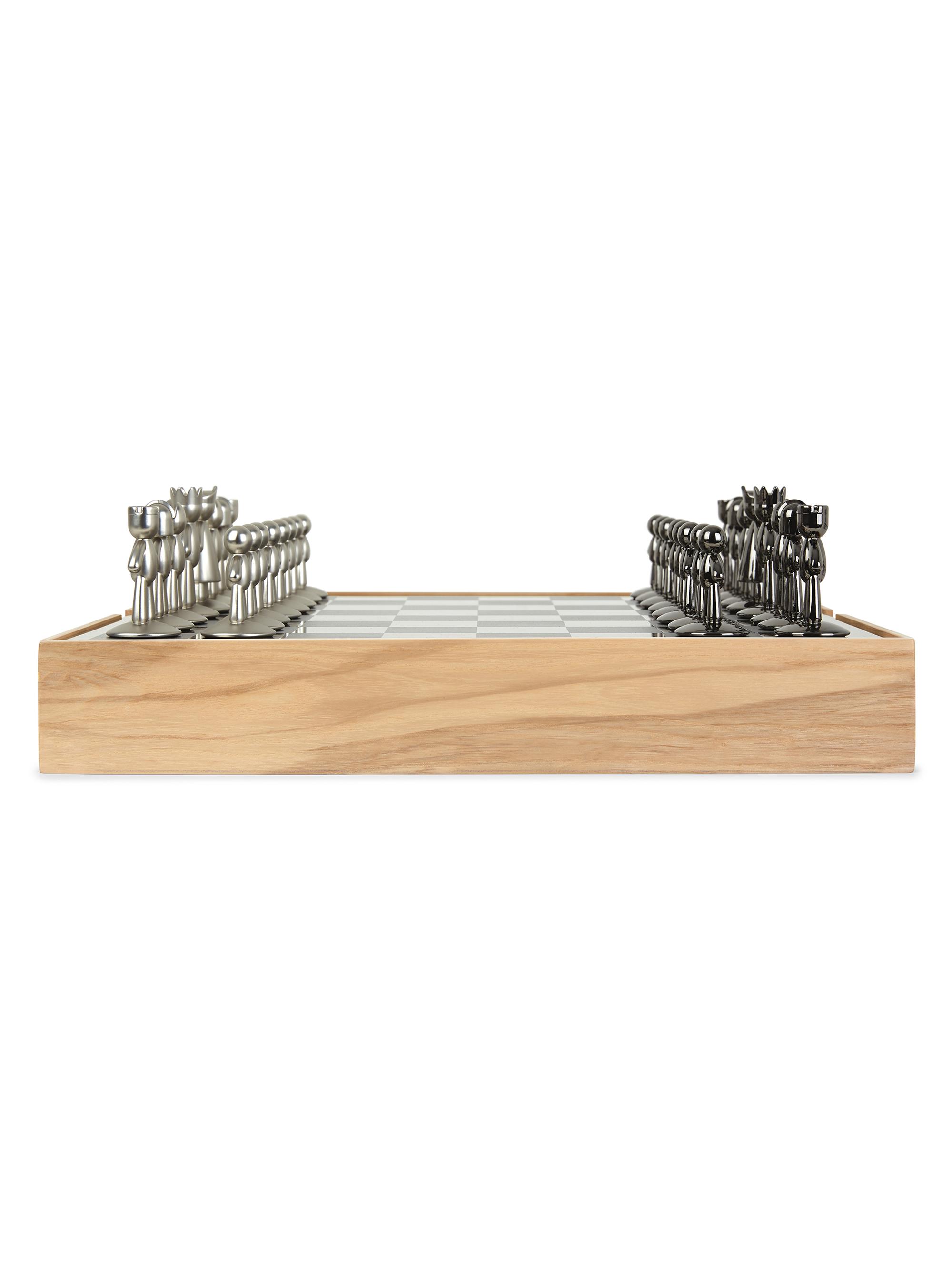 Umbra Buddy Wood & Metal Chess Set | Saks Fifth Avenue