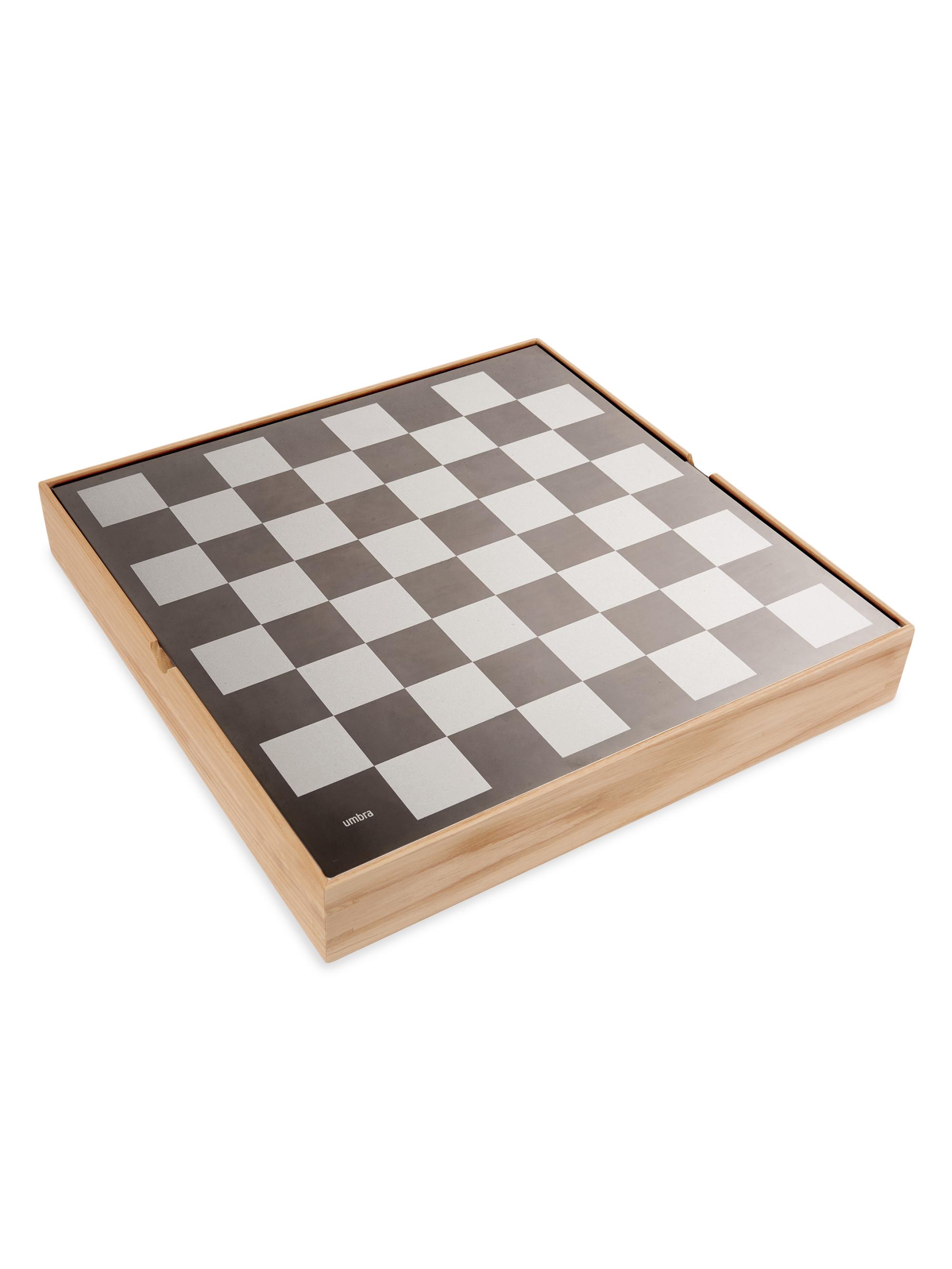 Umbra Buddy Wood & Metal Chess Set | Saks Fifth Avenue