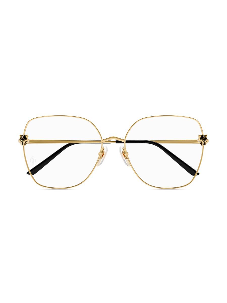 Cartier Panthère Light 24K Gold-Plated Butterfly Glasses | Saks Fifth ...