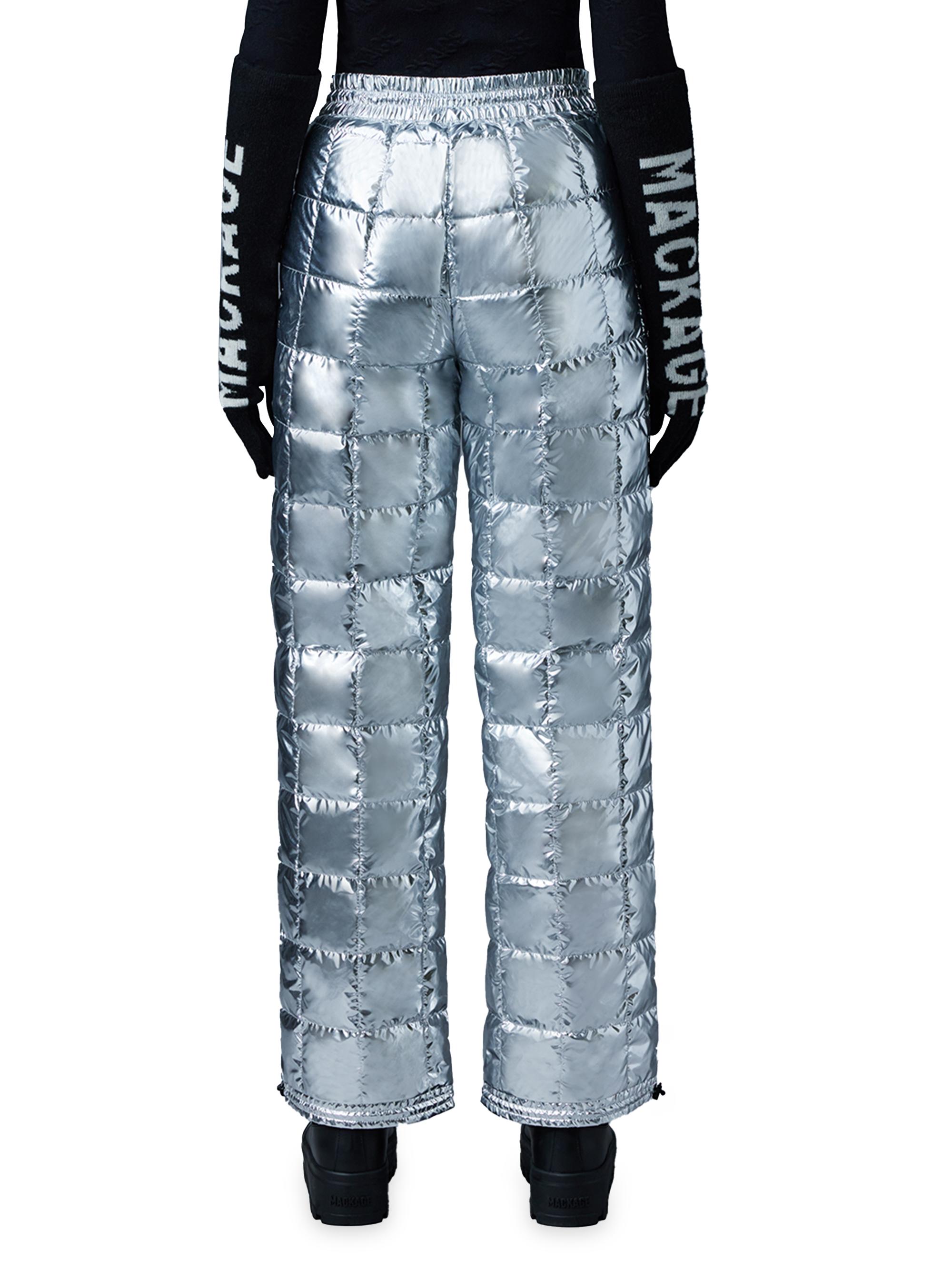 Mackage Aeryn Metallic Down Ski Pants | Saks Fifth Avenue