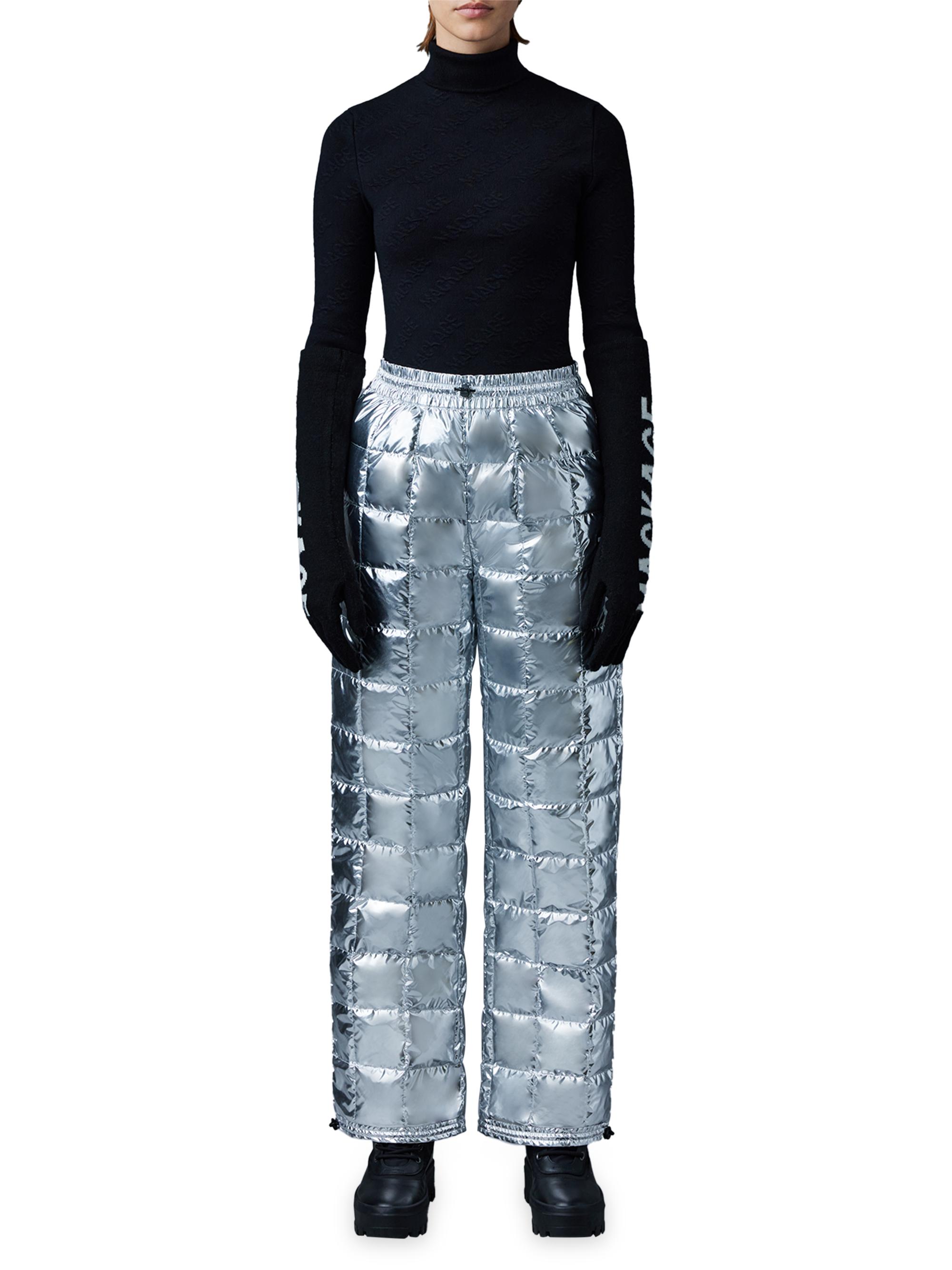 Mackage Aeryn Metallic Down Ski Pants | Saks Fifth Avenue