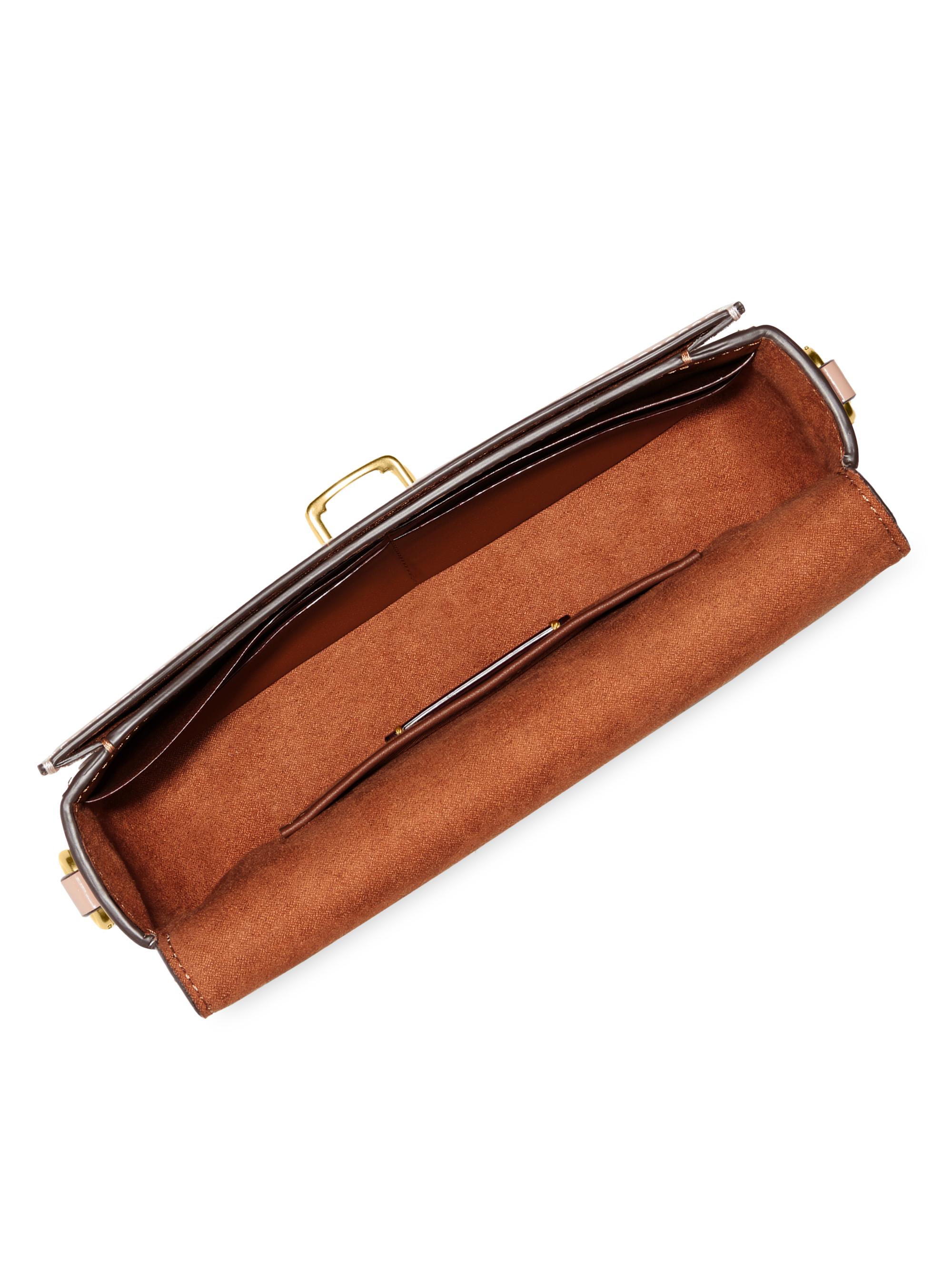 COACH Patent Leather Studio Baguette Bag | Saks Fifth Avenue