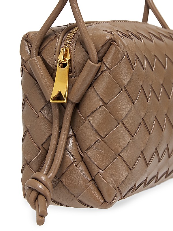 Shop Bottega Veneta Mini Loop Leather Crossbody Bag | Saks Shop Bottega Veneta Mini Loop Leather Crossbody Bag | Saks