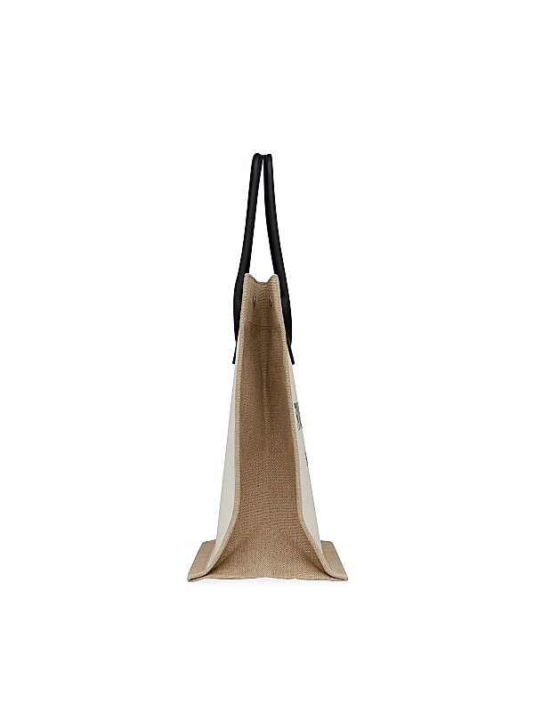 Shop Saint Laurent Rive Gauche Tote in Canvas | Saks Fifth Shop Saint Laurent Rive Gauche Tote in Canvas | Saks Fifth