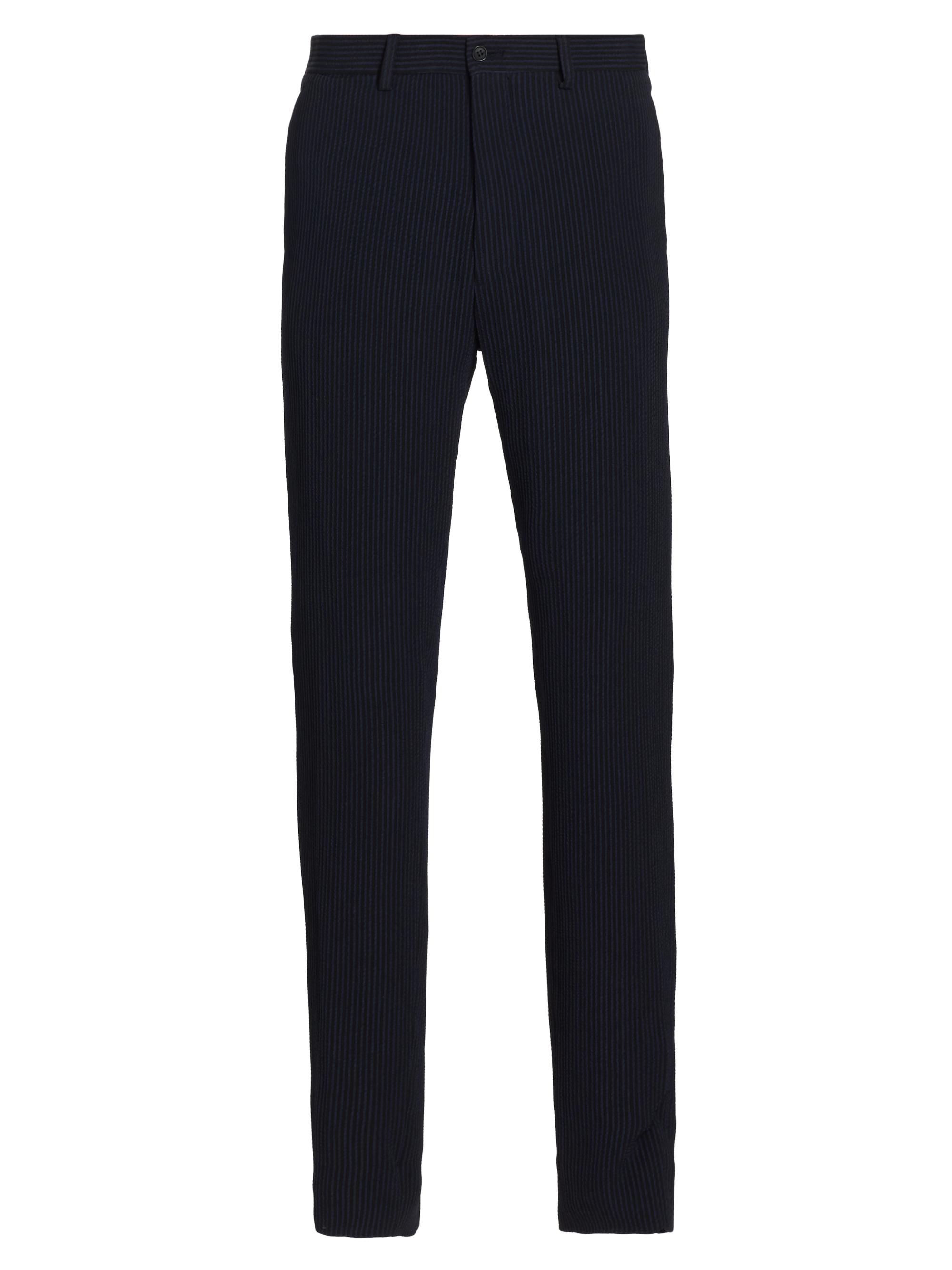 Giorgio Armani Seersucker Tapered Pants | Saks Fifth Avenue