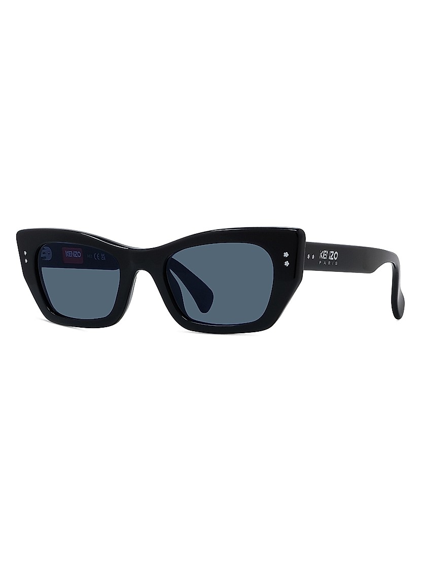 Shop Kenzo Boke Flower 56MM Rectangular Sunglasses | Saks Shop Kenzo Boke Flower 56MM Rectangular Sunglasses | Saks