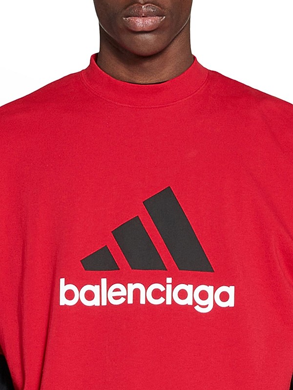 Shop Balenciaga Balenciaga / Adidas T-shirt Oversized | Saks Shop Balenciaga Balenciaga / Adidas T-shirt Oversized | Saks
