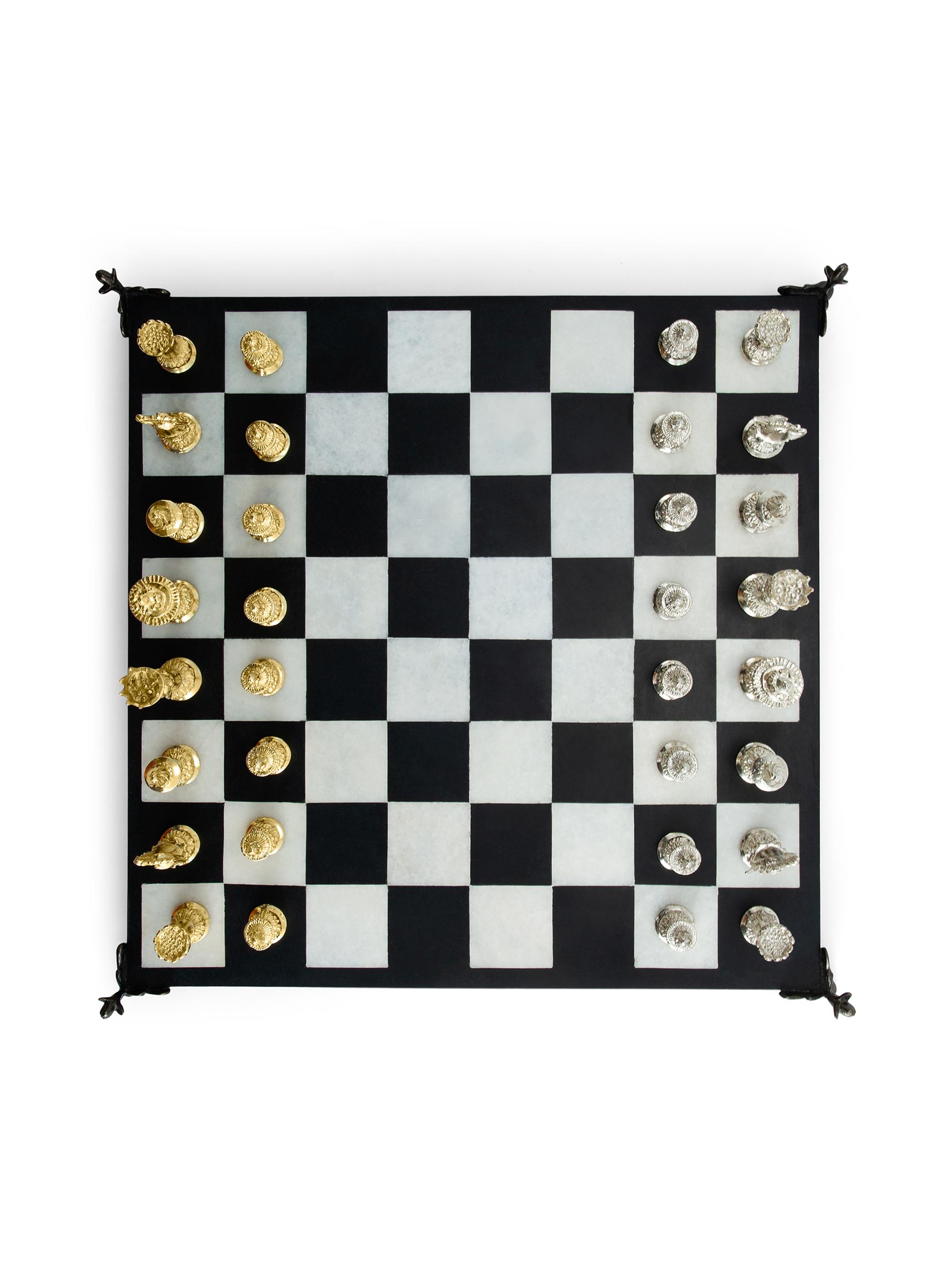 Michael Aram Marble Chess Set | Saks Fifth Avenue