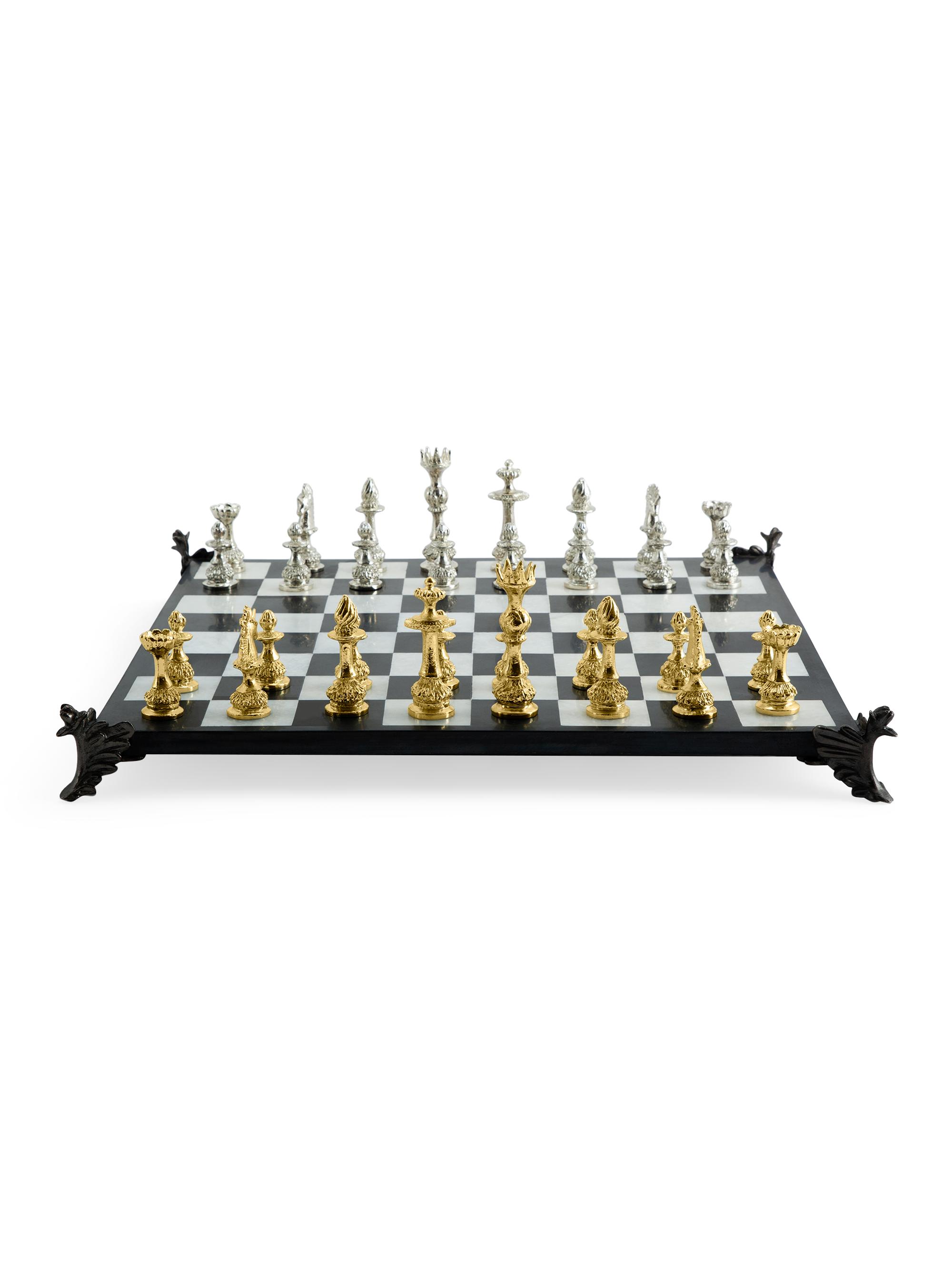 Michael Aram Marble Chess Set | Saks Fifth Avenue