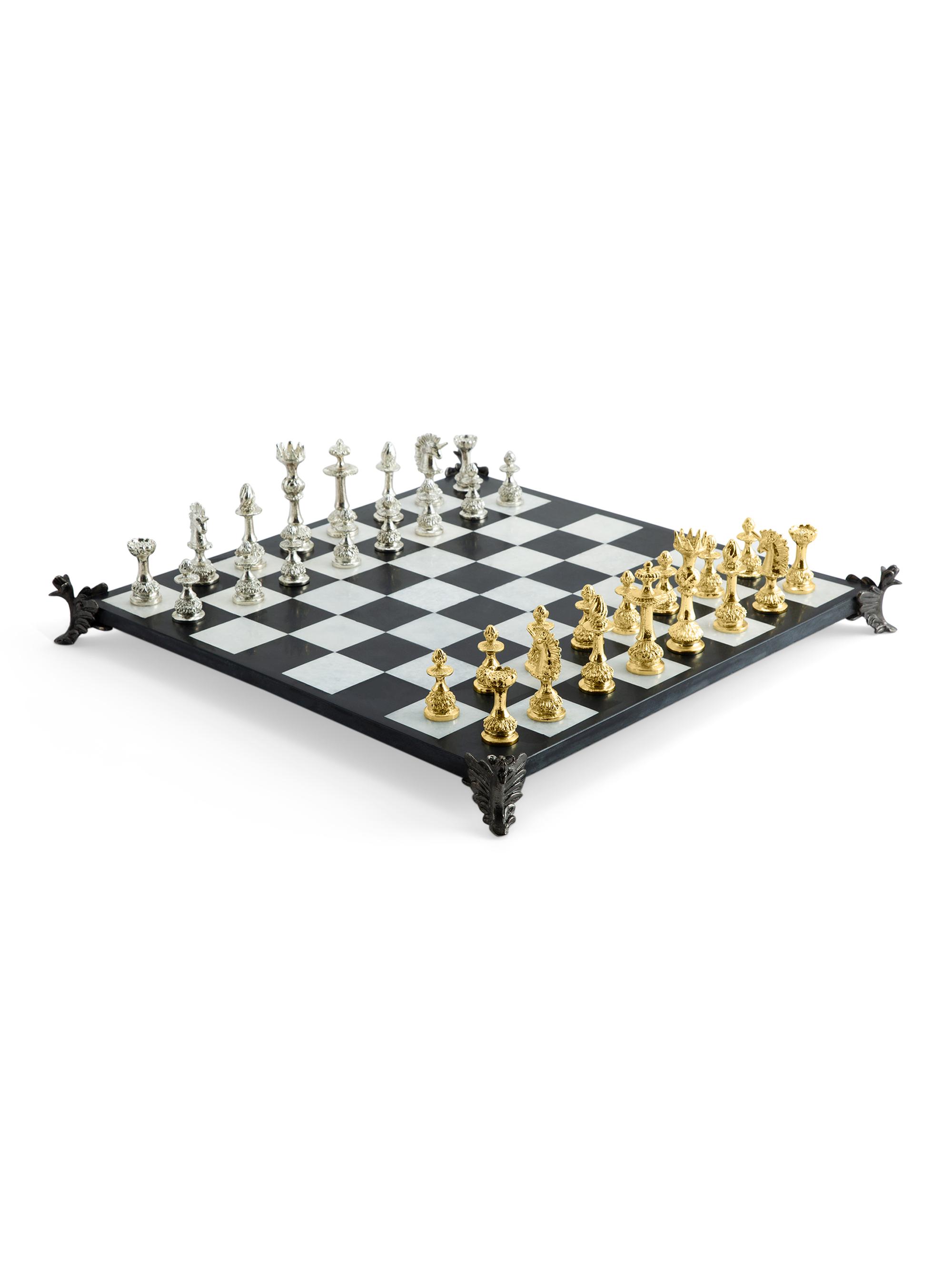 Michael Aram Marble Chess Set | Saks Fifth Avenue