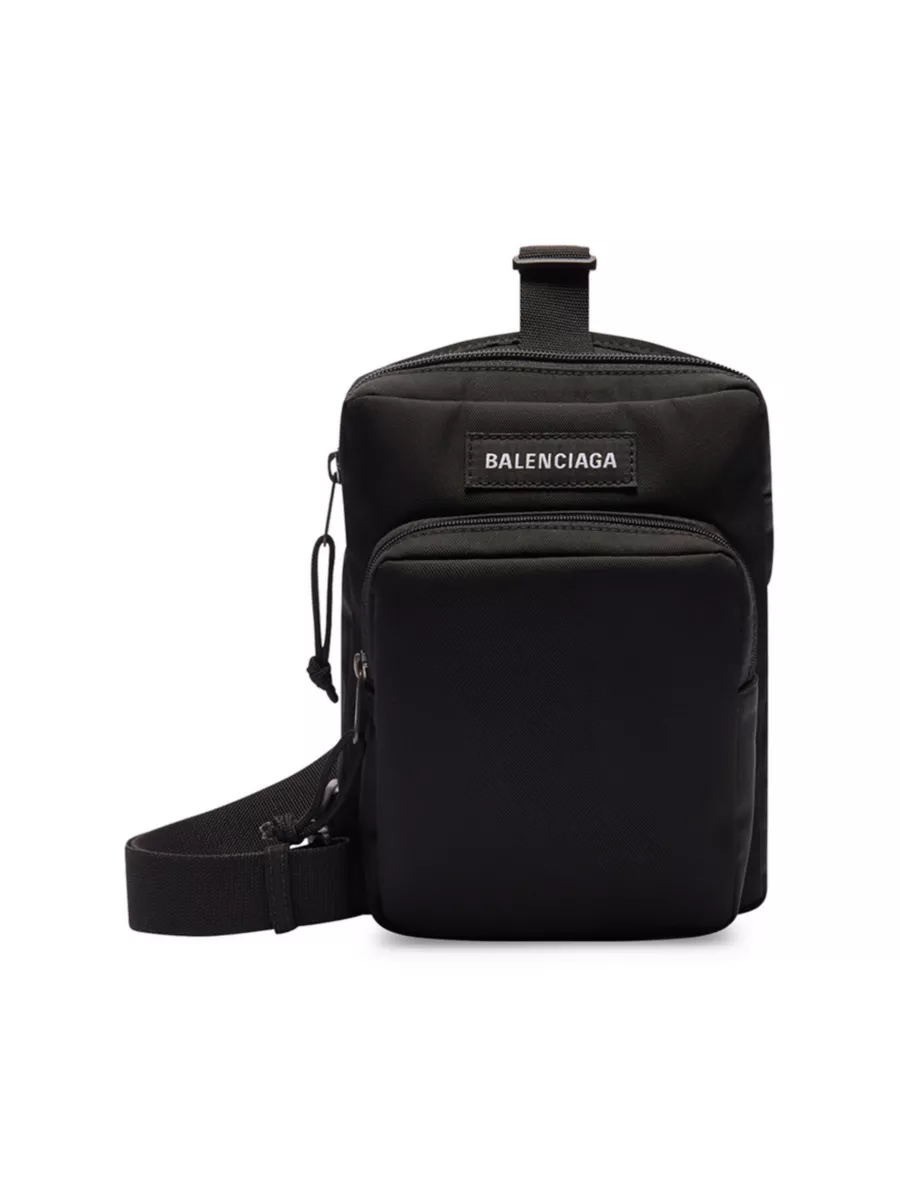 Shop Balenciaga Explorer Crossbody Messenger Bag | Saks Shop Balenciaga Explorer Crossbody Messenger Bag | Saks