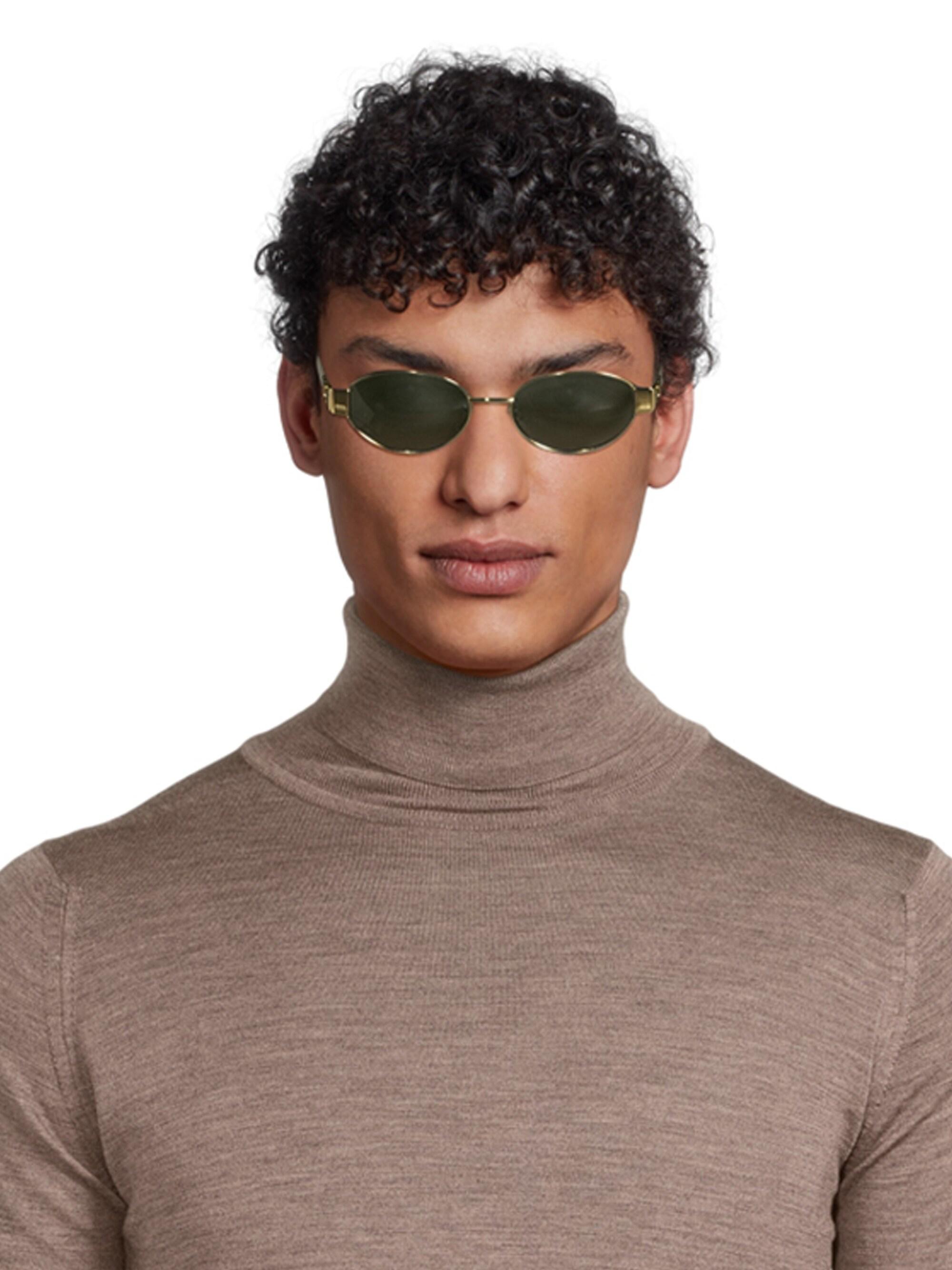 CELINE Triomphe 54MM Oval Sunglasses | Saks Fifth Avenue