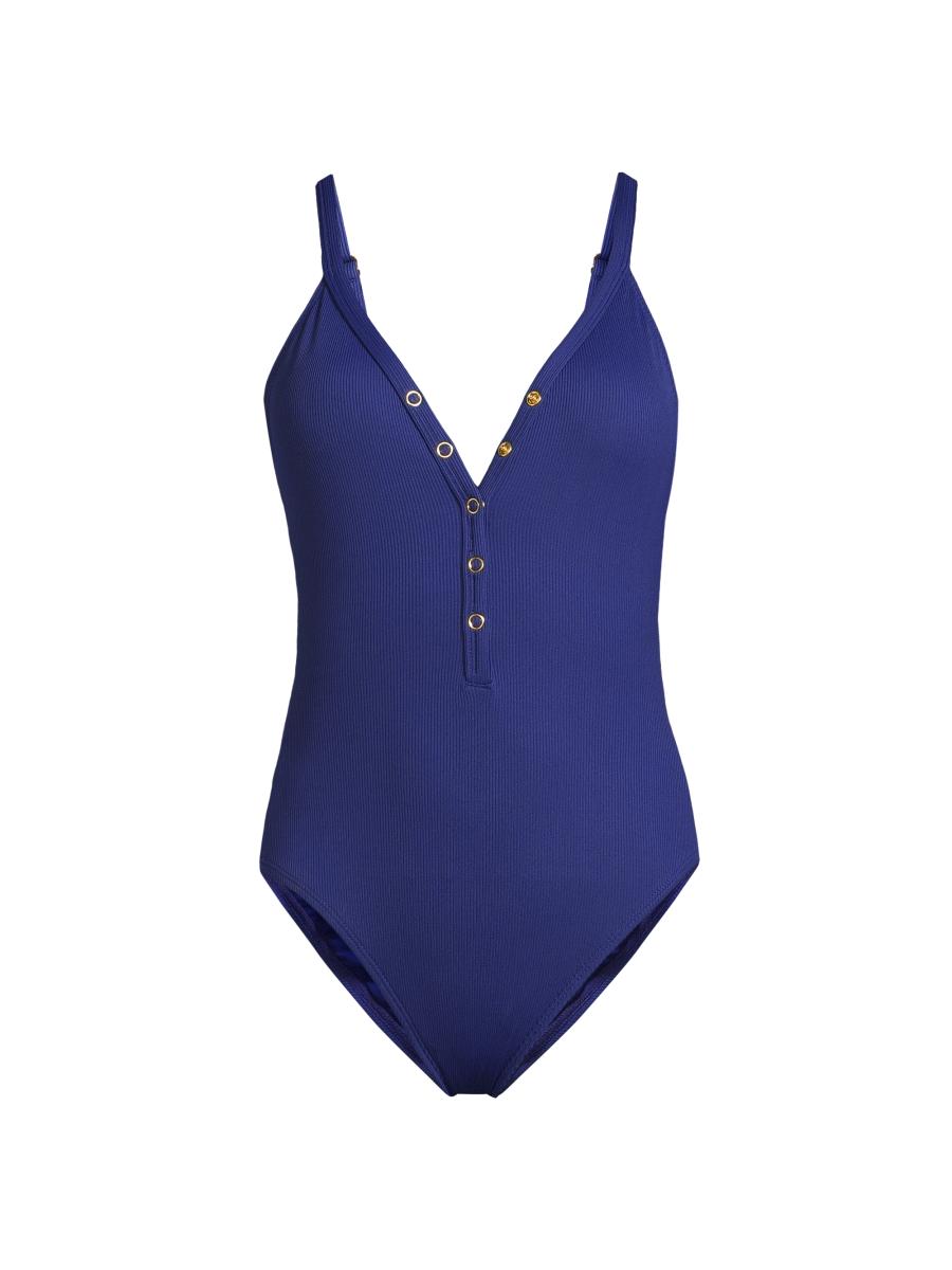 Shop Robin Piccone Amy One-Piece Swimsuit | Saks Fifth Avenue