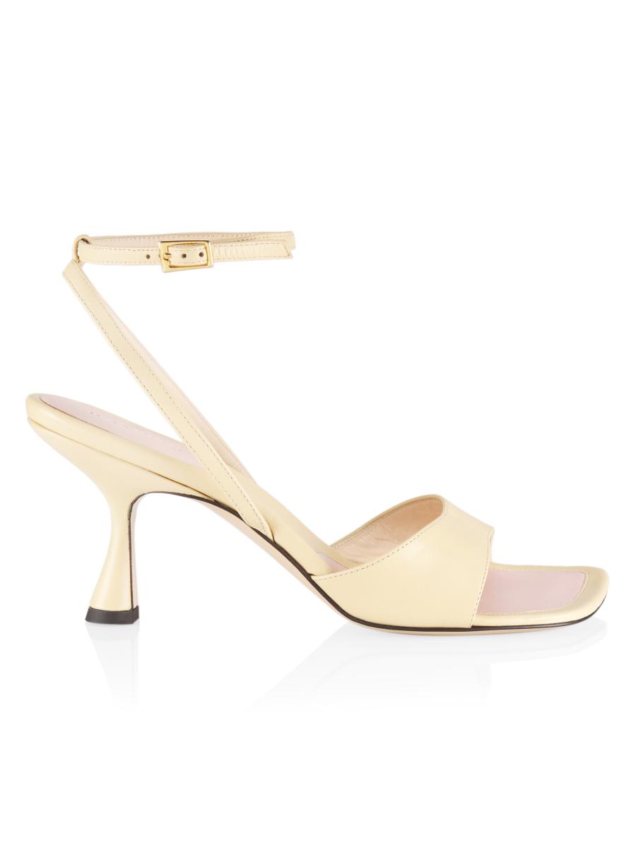 Wandler Julio Anklet Leather Sandals | Saks Fifth Avenue