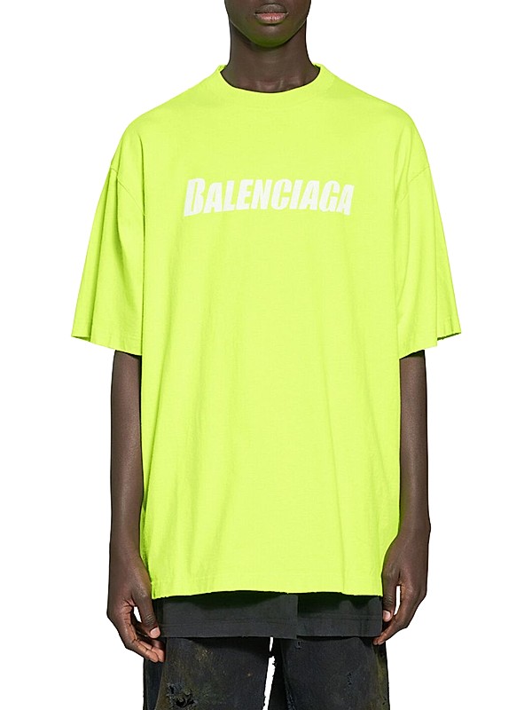 Shop Balenciaga Destroyed T-Shirt Boxy Fit | Saks Fifth Avenue Shop Balenciaga Destroyed T-Shirt Boxy Fit | Saks Fifth Avenue
