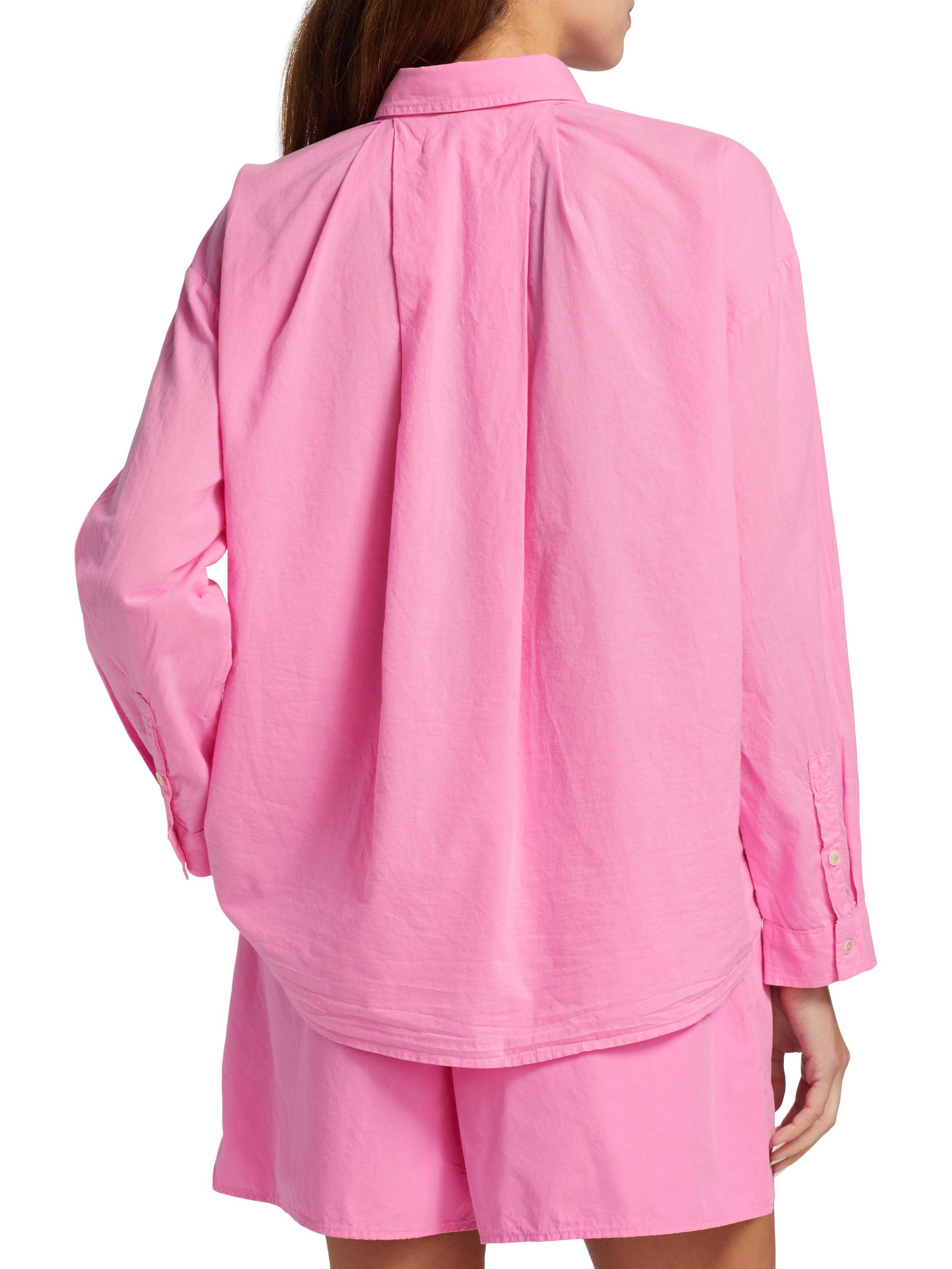 Velvet by Graham & Spencer Devyn Linen Button-Front Shirt | Saks Fifth ...