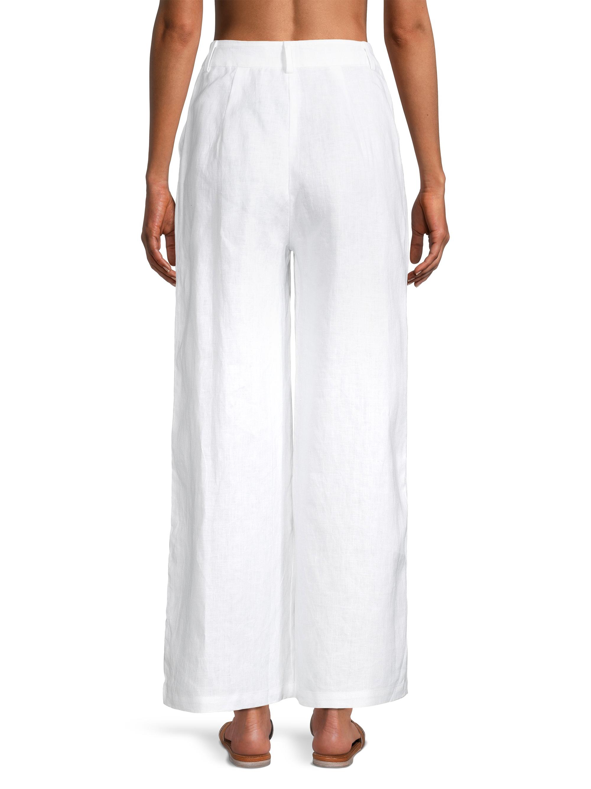 Shop Faithfull the Brand Circa Wide-Leg Linen Coverup Bottom | Saks ...