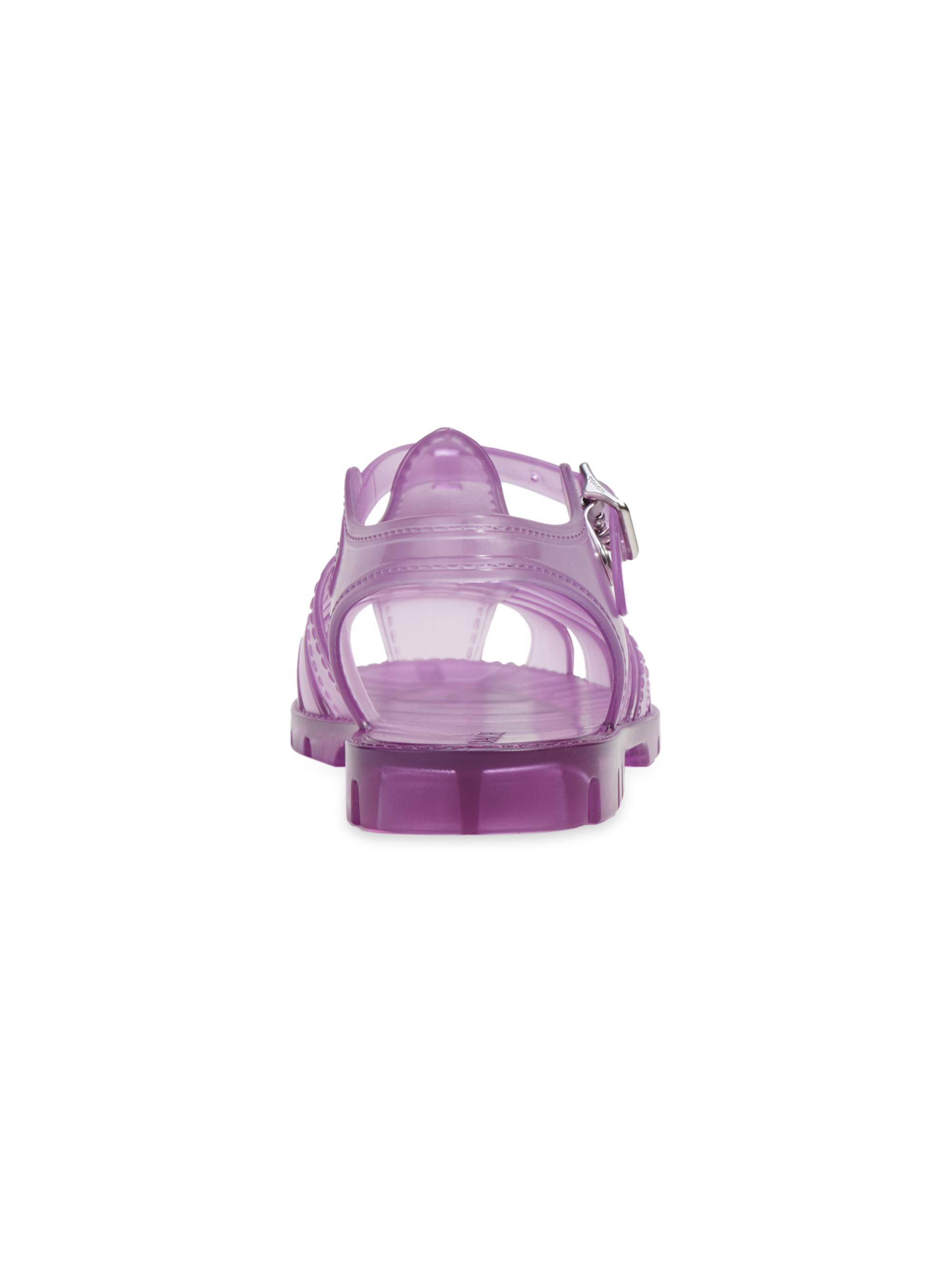 COACH Jelly PVC Logo Sandals | Saks Fifth Avenue