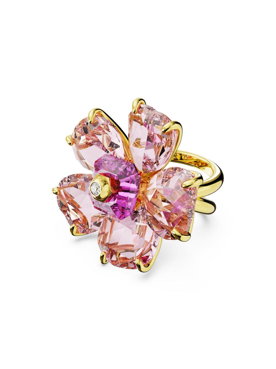 Swarovski Idyllia Gold-Tone Plated Cocktail Ring | Saks Fifth Avenue