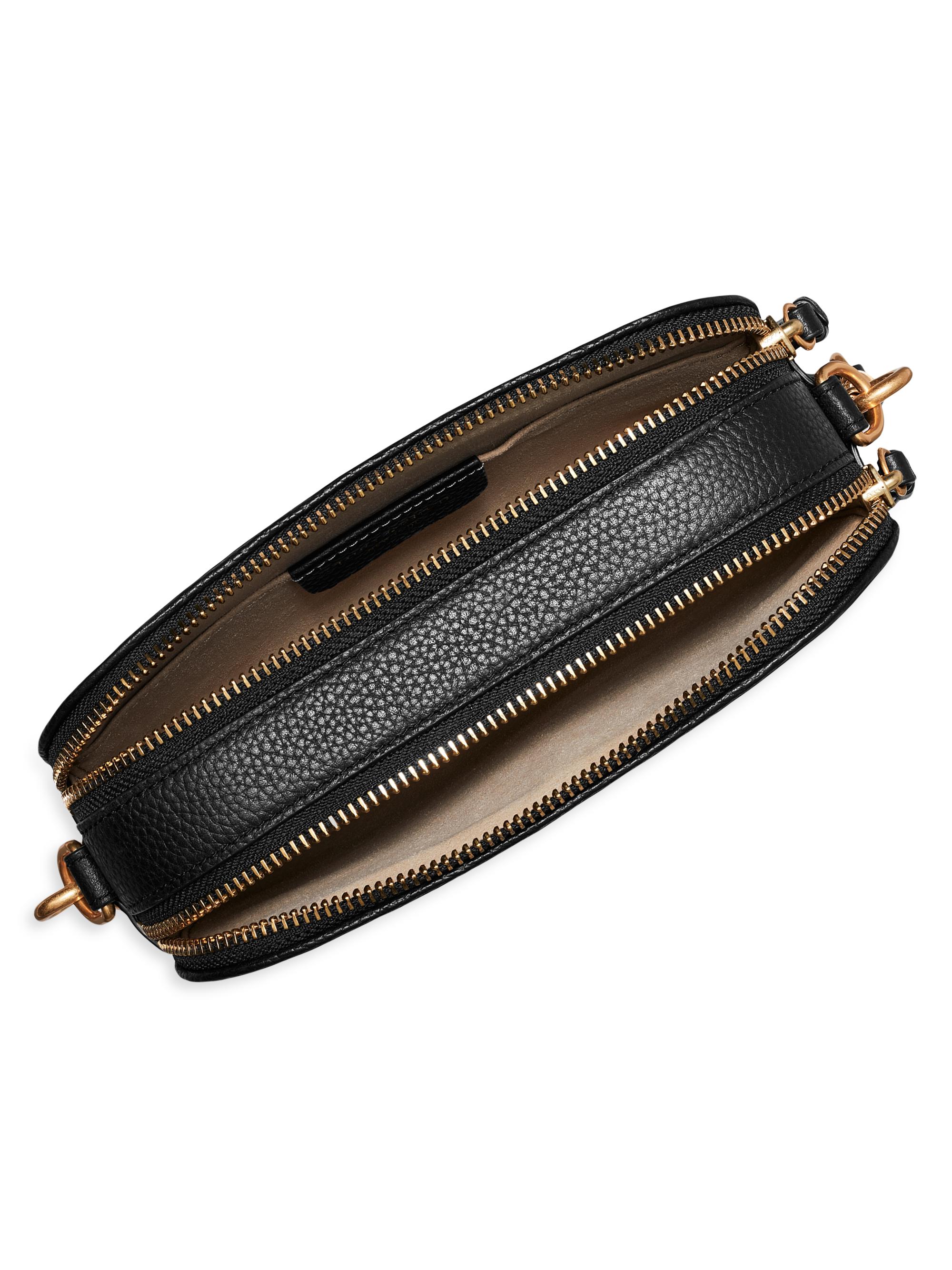 Tory Burch Mini Miller Leather Crossbody Bag | Saks Fifth Avenue