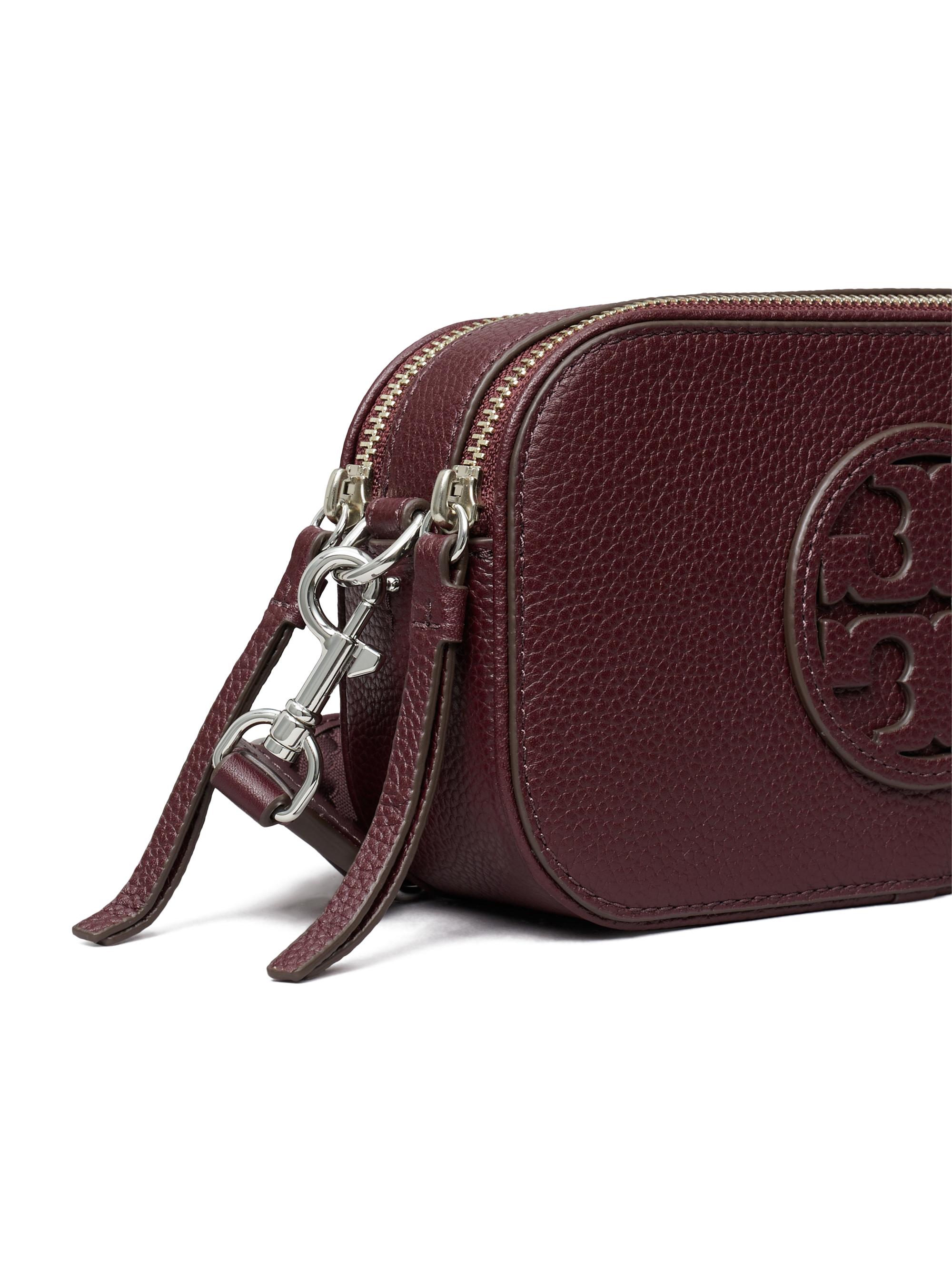 Tory Burch Mini Miller Leather Crossbody Bag | Saks Fifth Avenue
