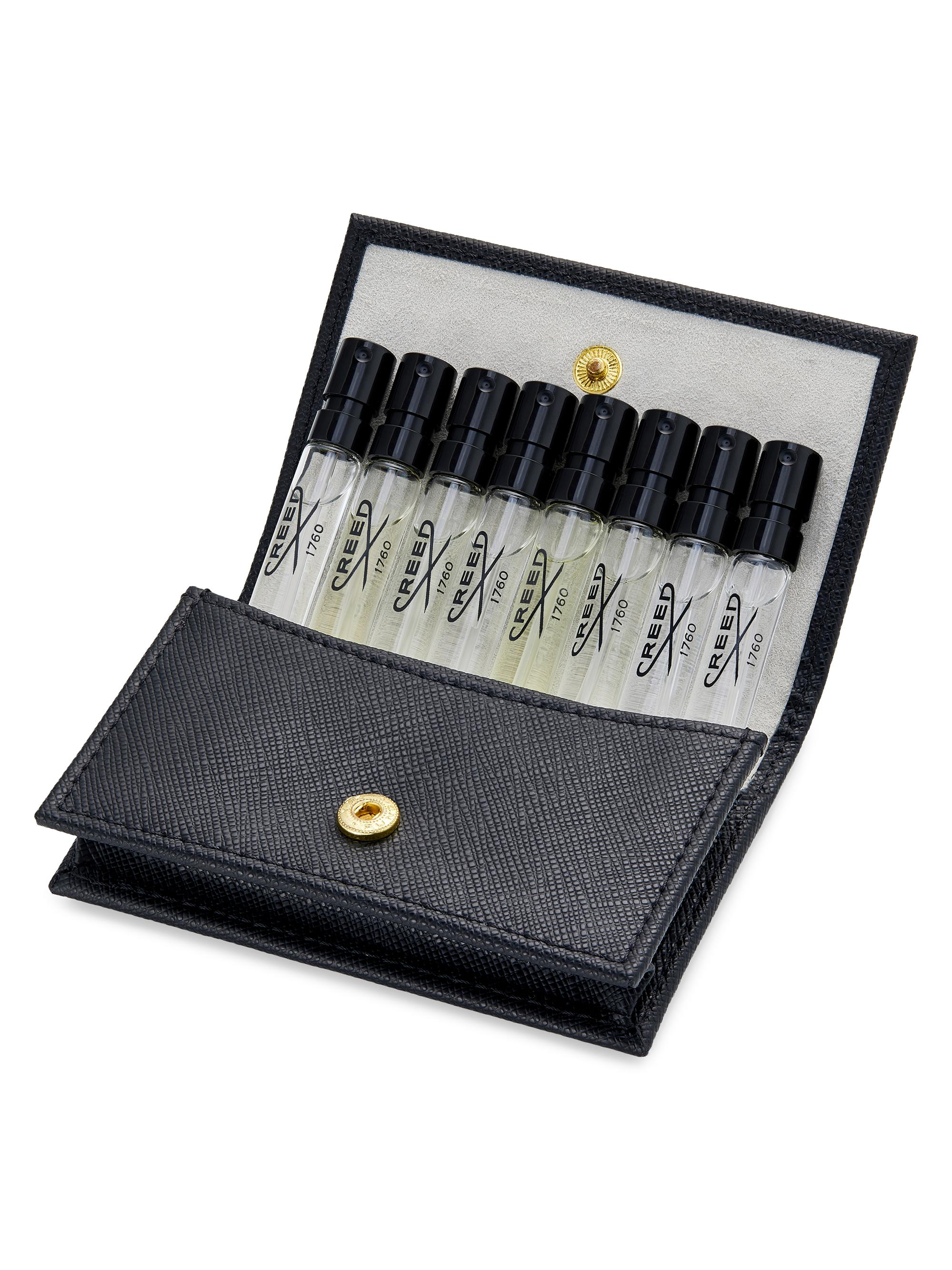 Creed Leather Wallet 8-Piece Fragrance Discovery Set | Saks Fifth Avenue