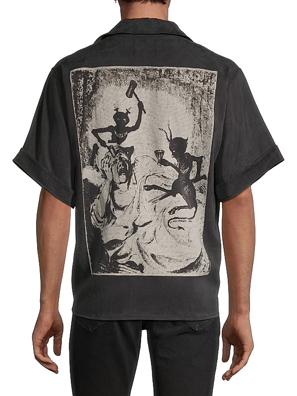 Shop Enfants Riches Déprimés Night/Mourning Short-Sleeve Shop Enfants Riches Déprimés Night/Mourning Short-Sleeve