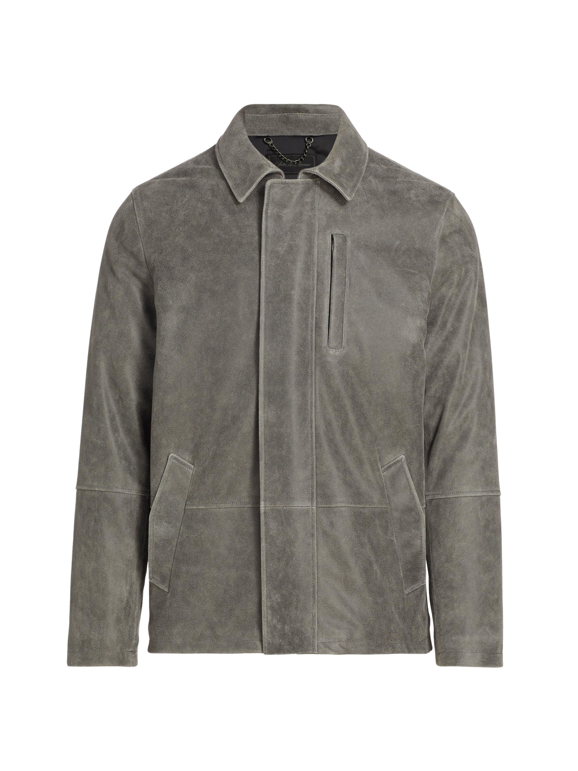 Saks Fifth Avenue COLLECTION Suede Zip Jacket | Saks Fifth Avenue