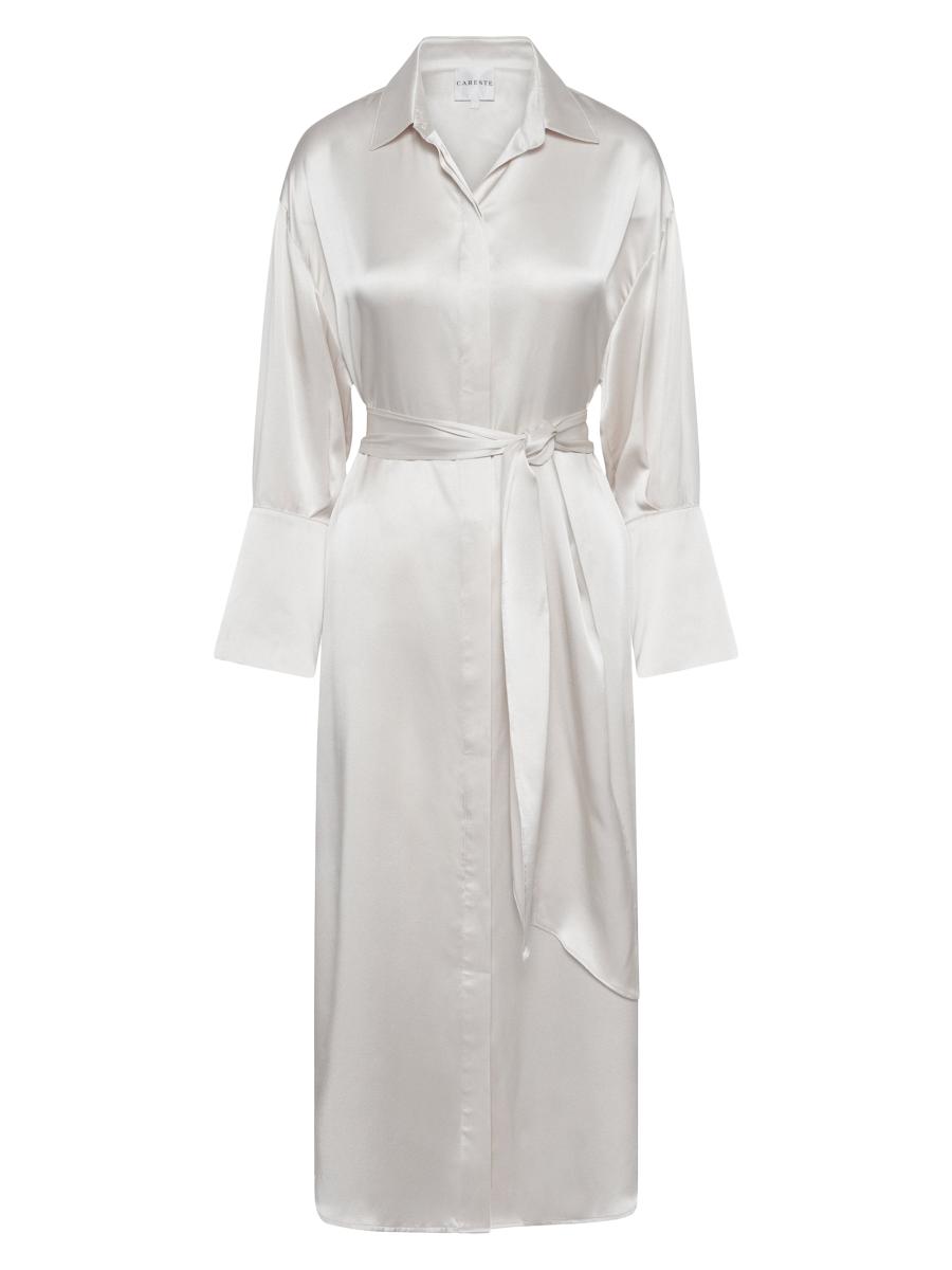 Careste Elsa Silk Shirt Dress | Saks Fifth Avenue